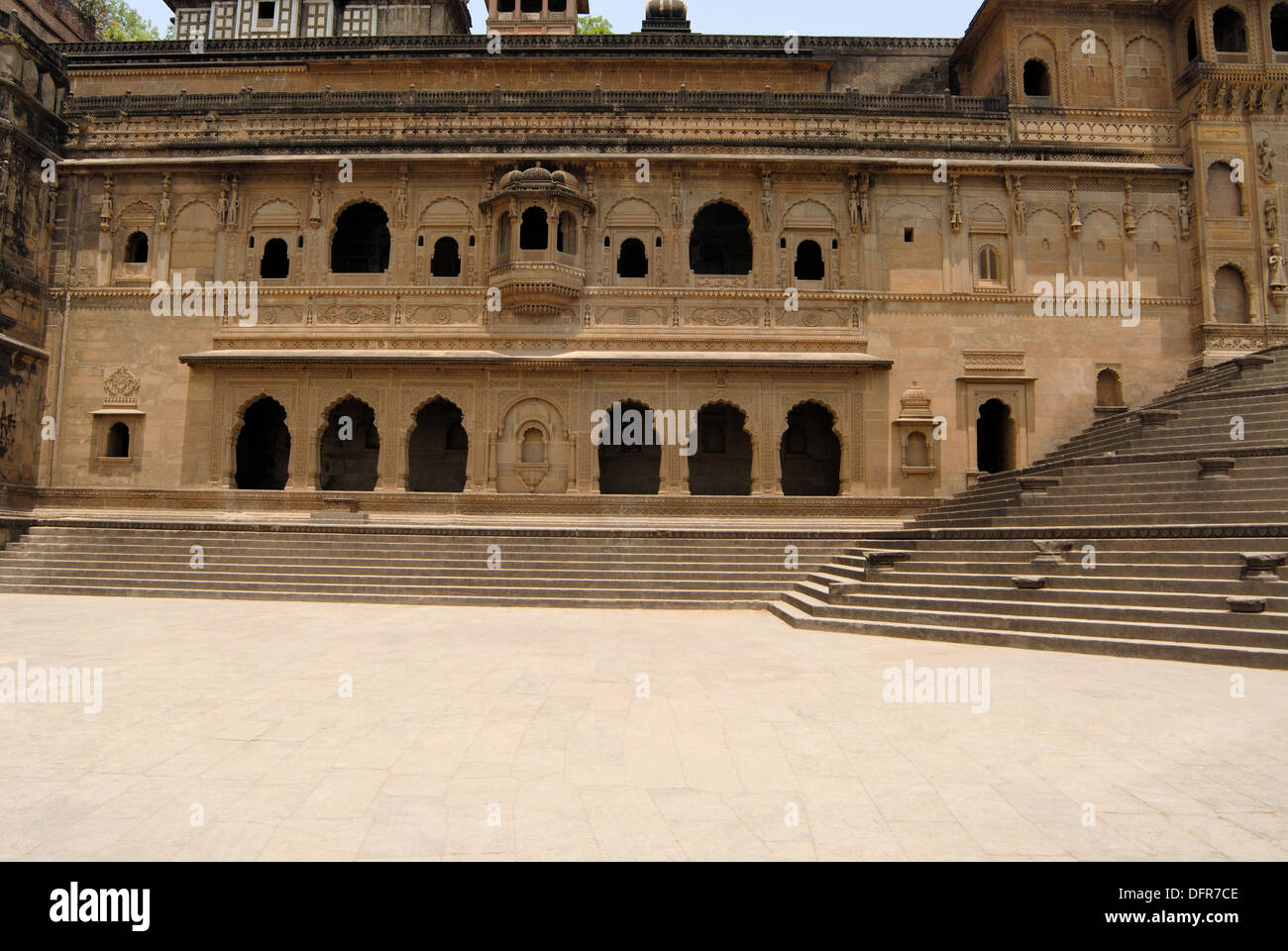 View of Fort Ahilya, Maheshwar, Madhya Pradesh, India Stock Photo - Alamy