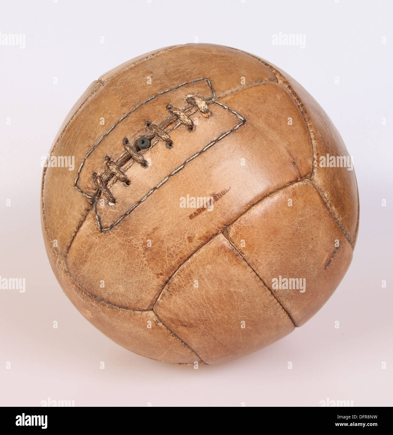 Old fashioned leather football hi-res stock photography and images - Alamy