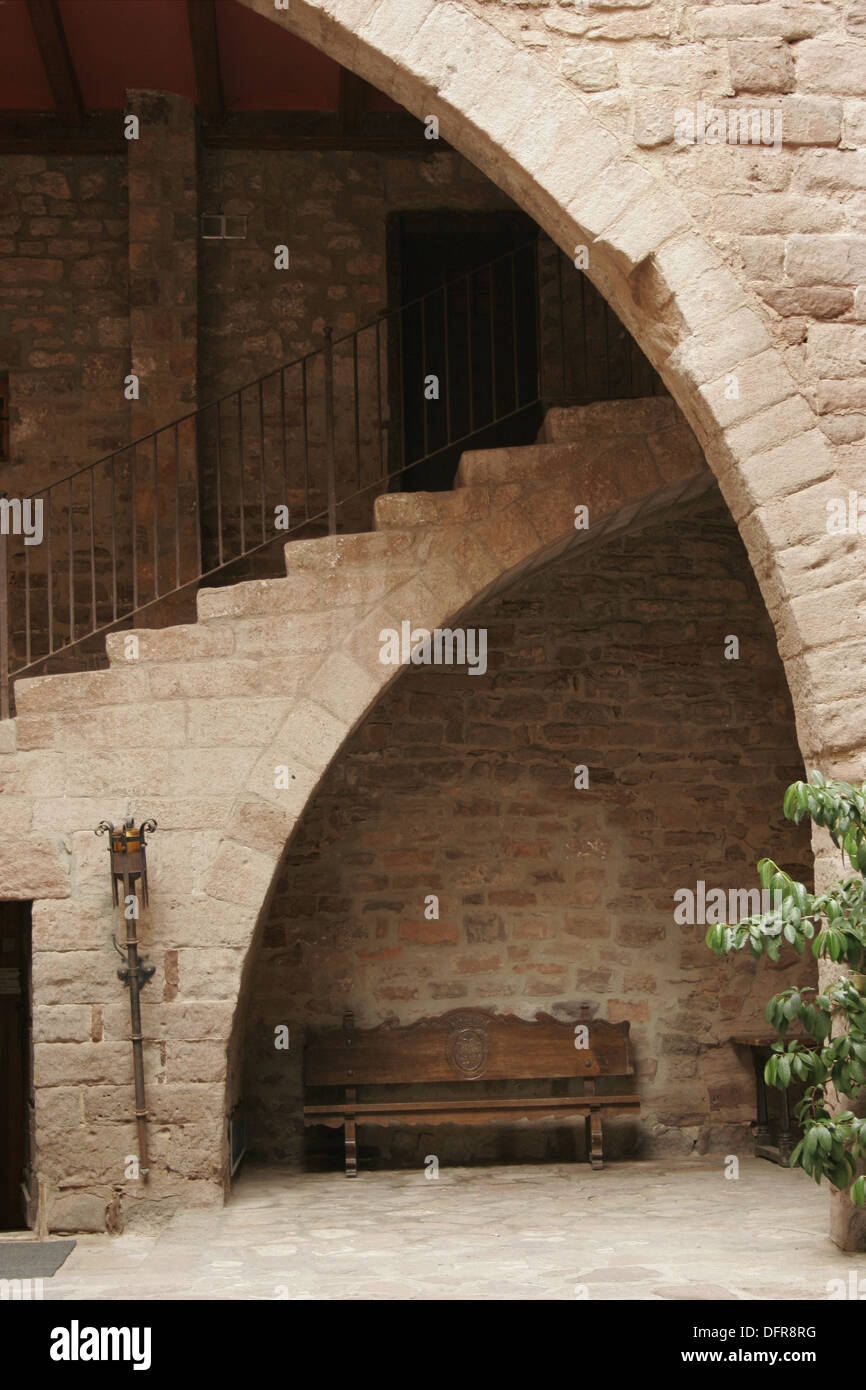 Cardona castle barcelona province catalonia hi-res stock photography ...
