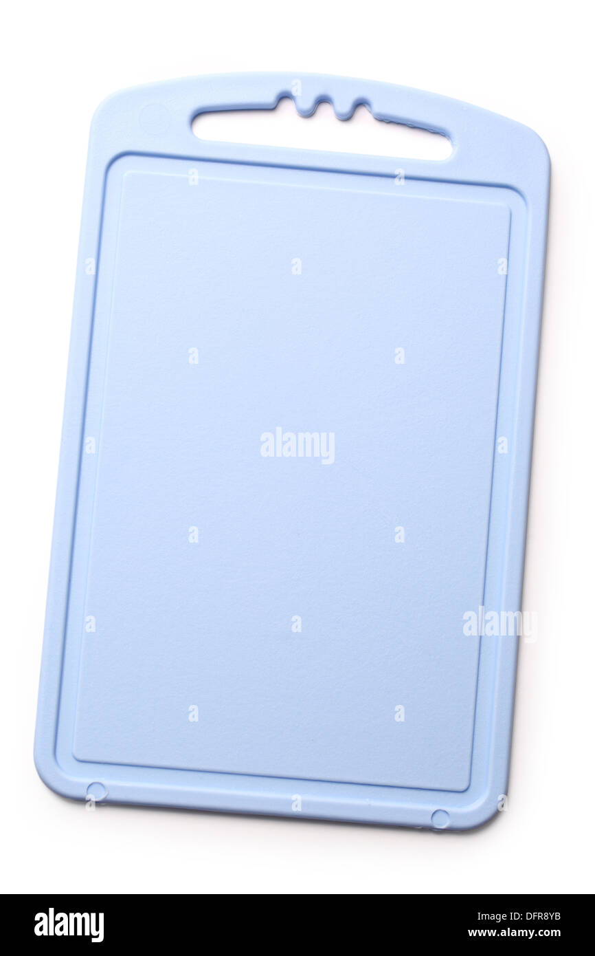 New plastic blue preparation board Stock Photo - Alamy