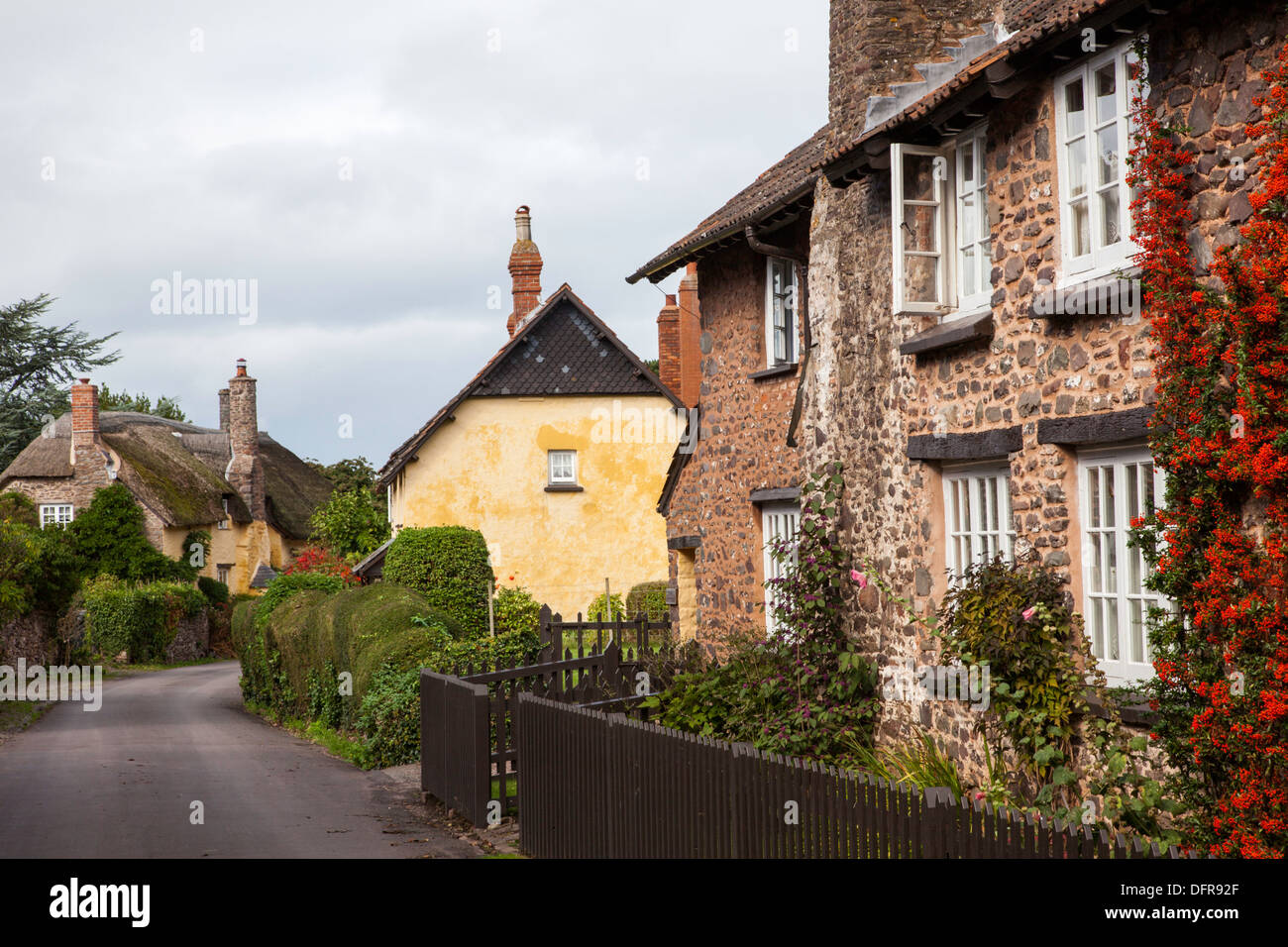 Village bossington somerset england hi-res stock photography and images ...