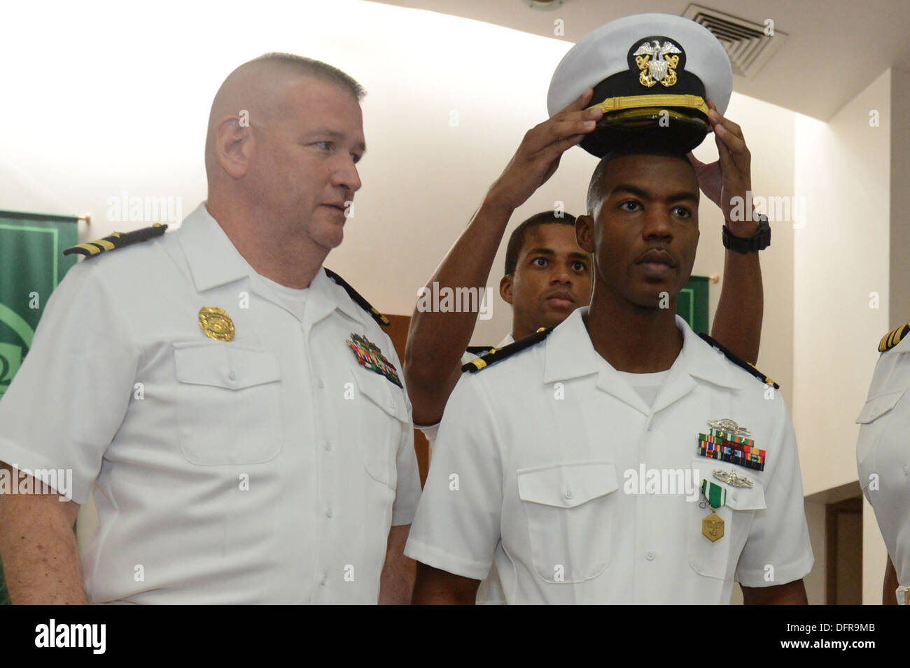 Chief Master-at-Arms Carlos L. Jones, assigned to Commander, Task Group ...