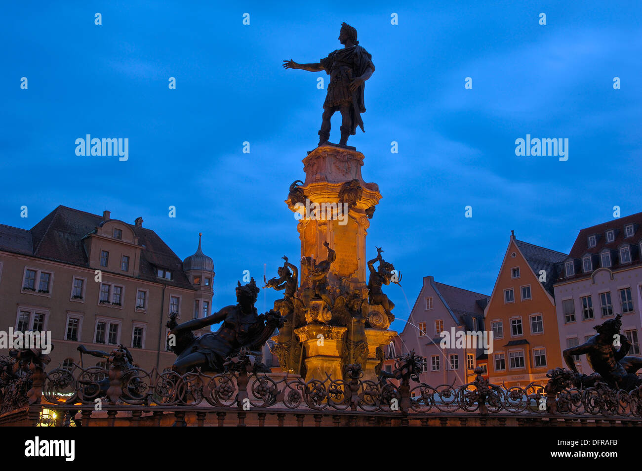 Augustusbrunnen augsburg hi-res stock photography and images - Alamy