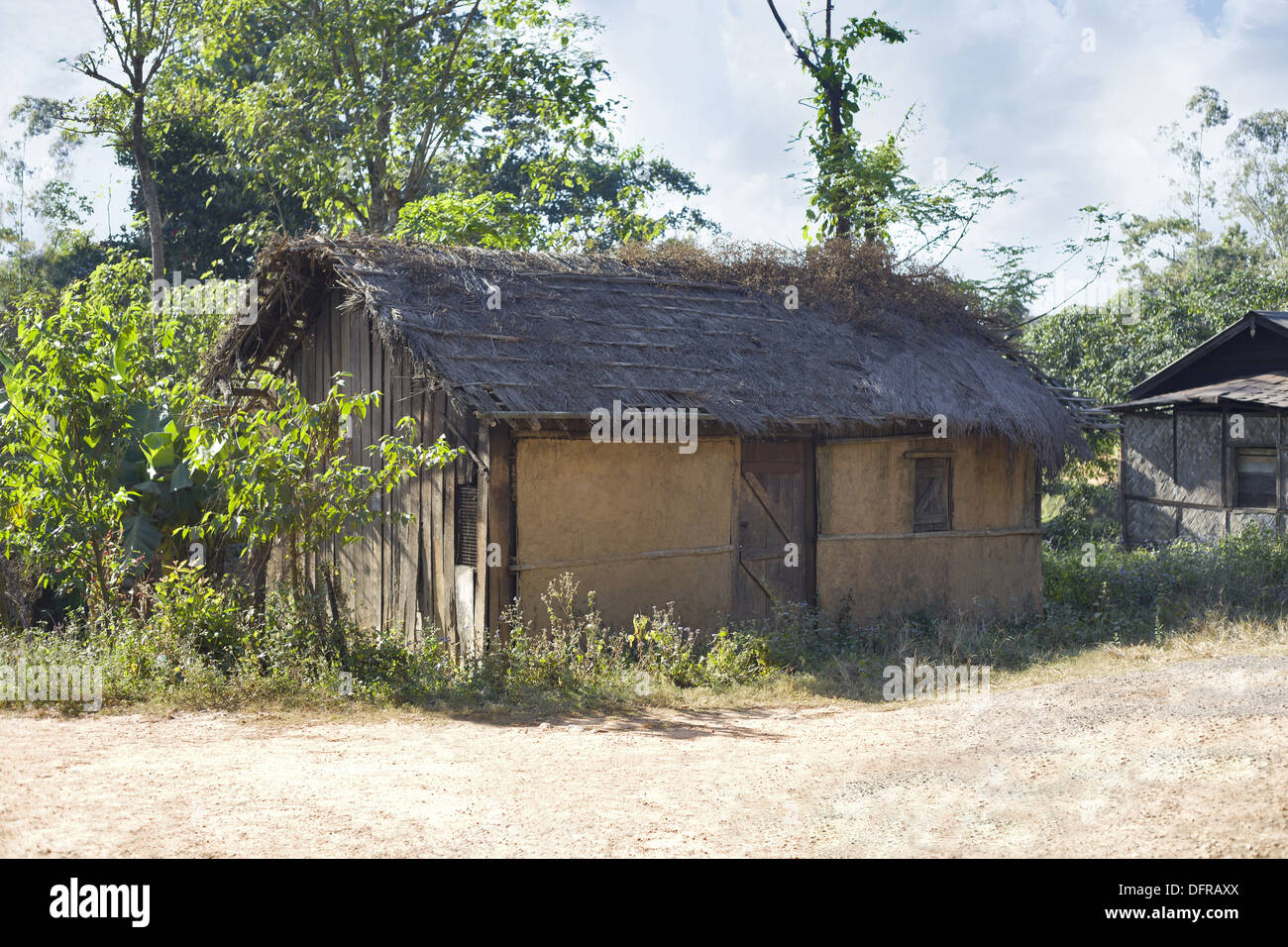 A typical tribal house, Kohima, Nagaland, India Stock Photo - Alamy