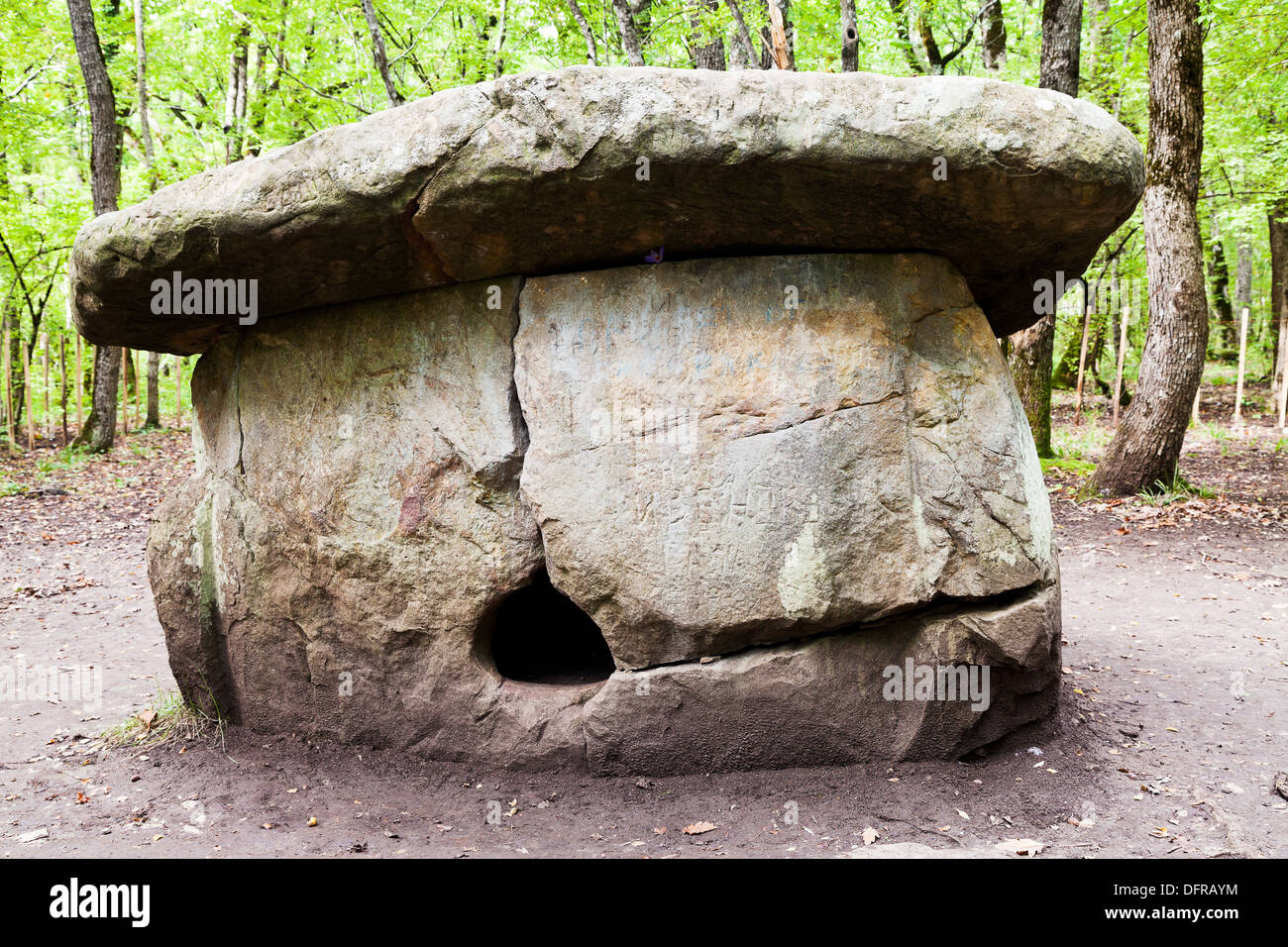 big shapsugskiy dolmen - monument of prehistoric architecture in ...