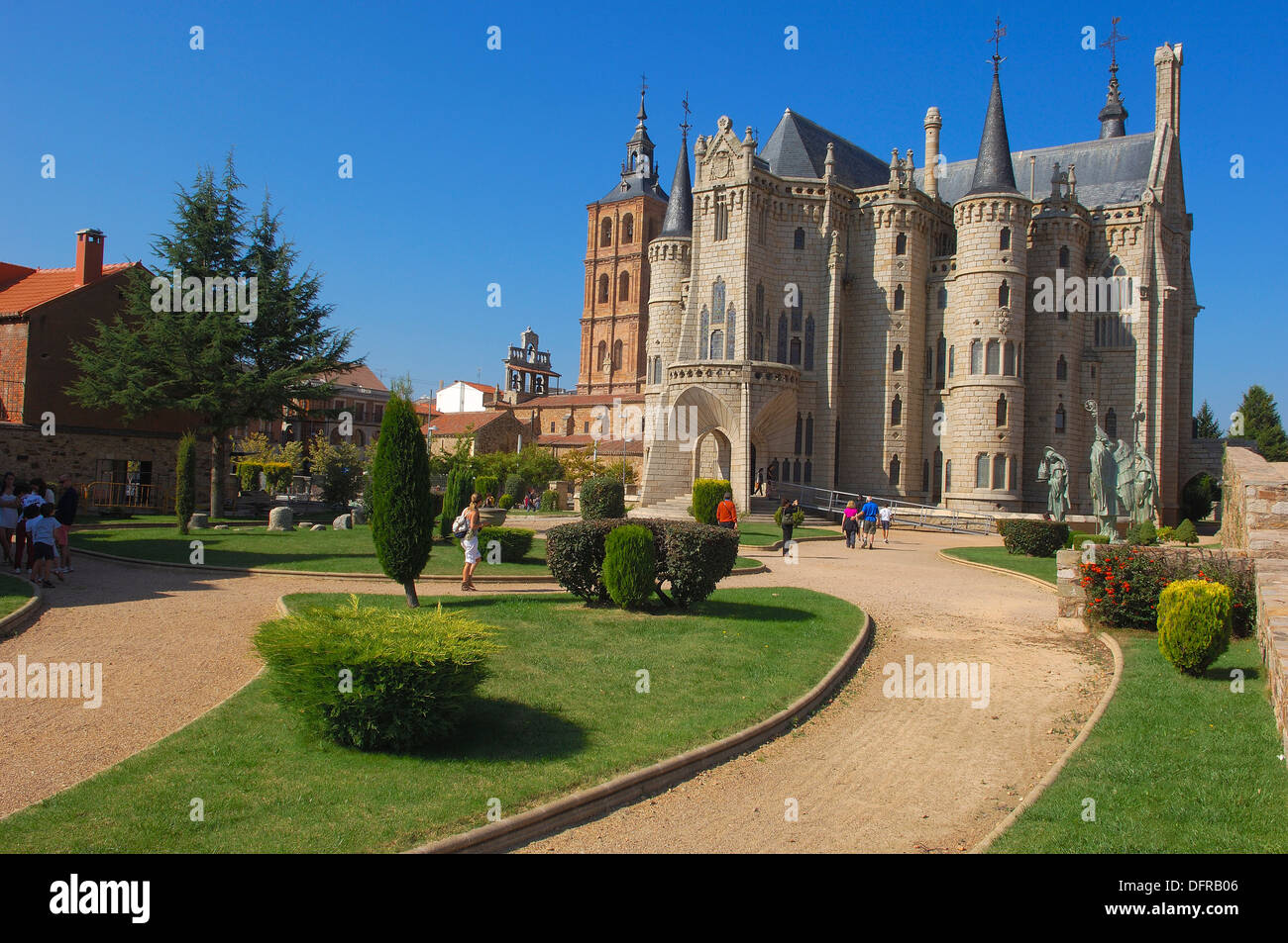 Episcopal Palace designed by Gaudi now Museo de los Caminos dedicated ...