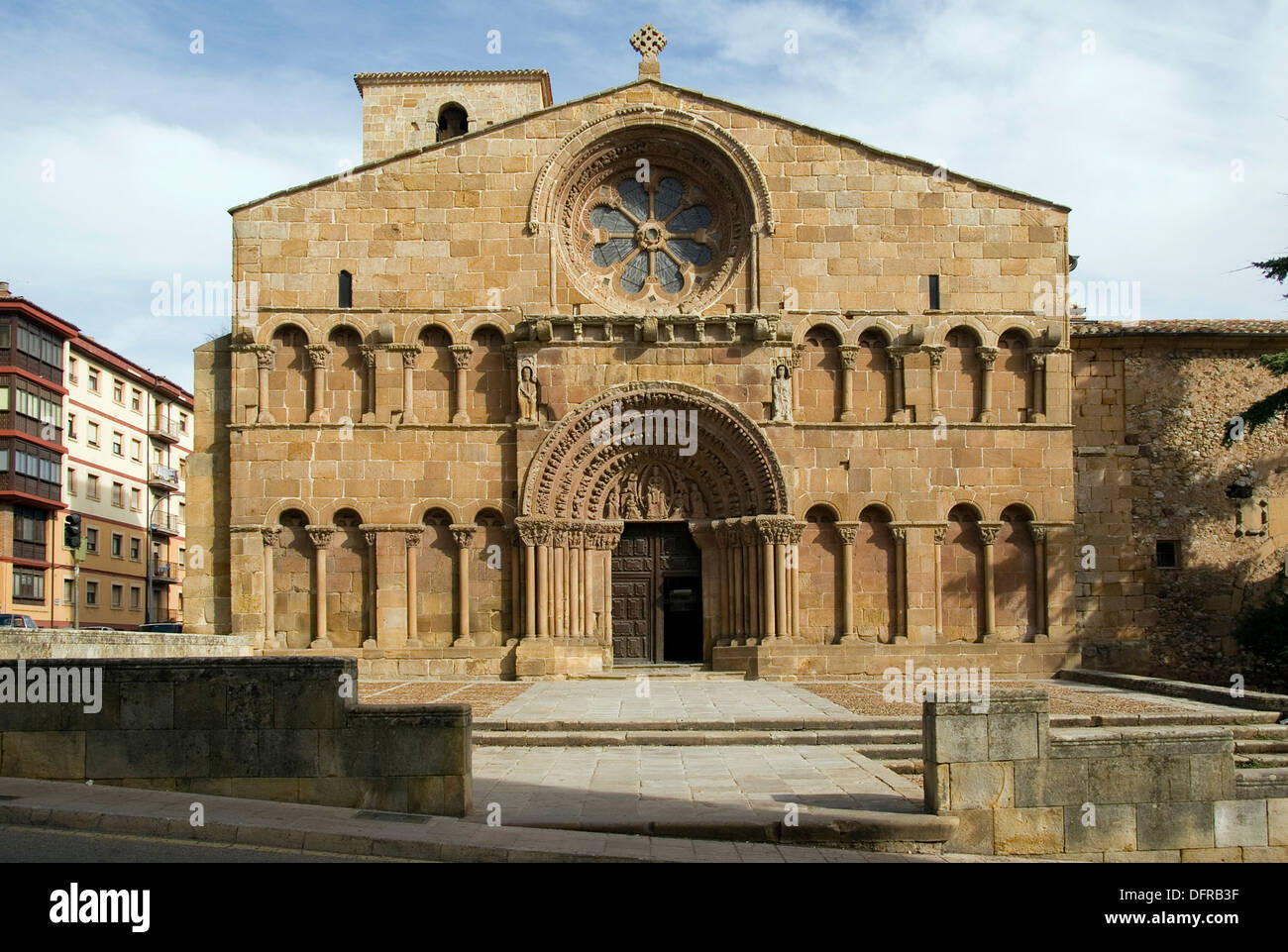 Romanesque convent church of Santo Domingo, Soria, Castilla-Leon, Spain ...