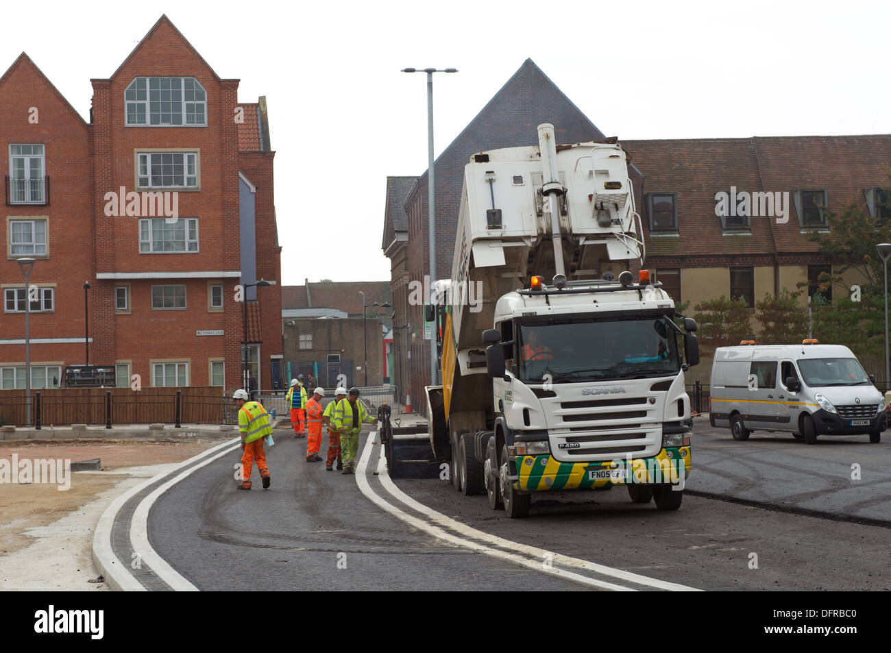 Lafarge Tarmac truck Stock Photo - Alamy