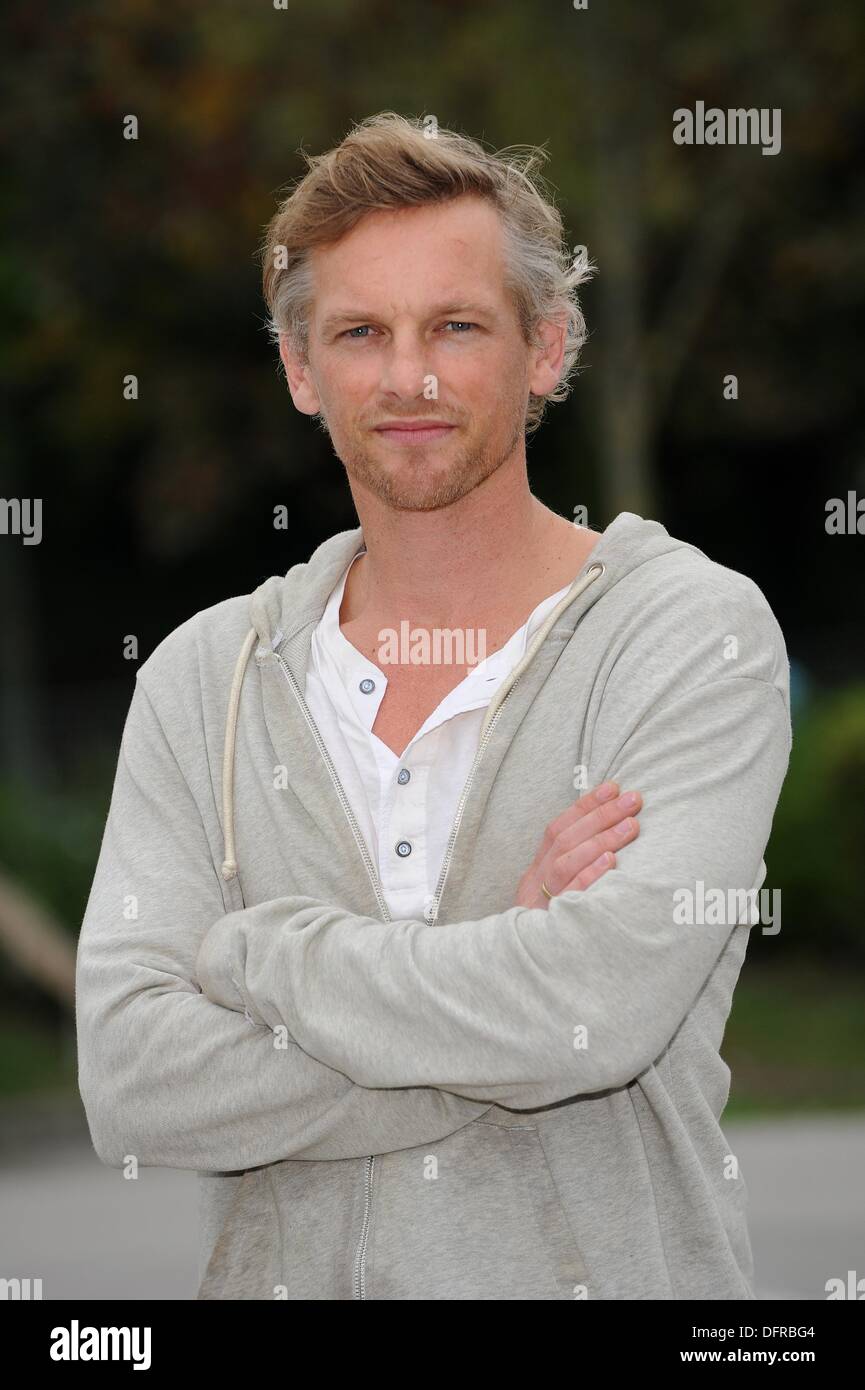 Munich, Germany. 08th Oct, 2013. Dutch actor Barry Atsma as David poses ...