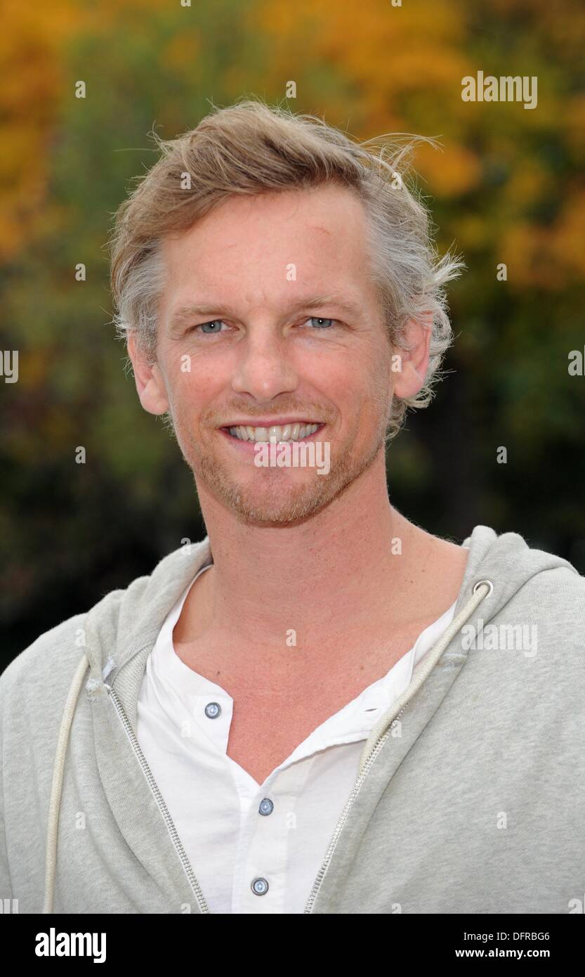 Munich, Germany. 08th Oct, 2013. Dutch actor Barry Atsma as David poses ...