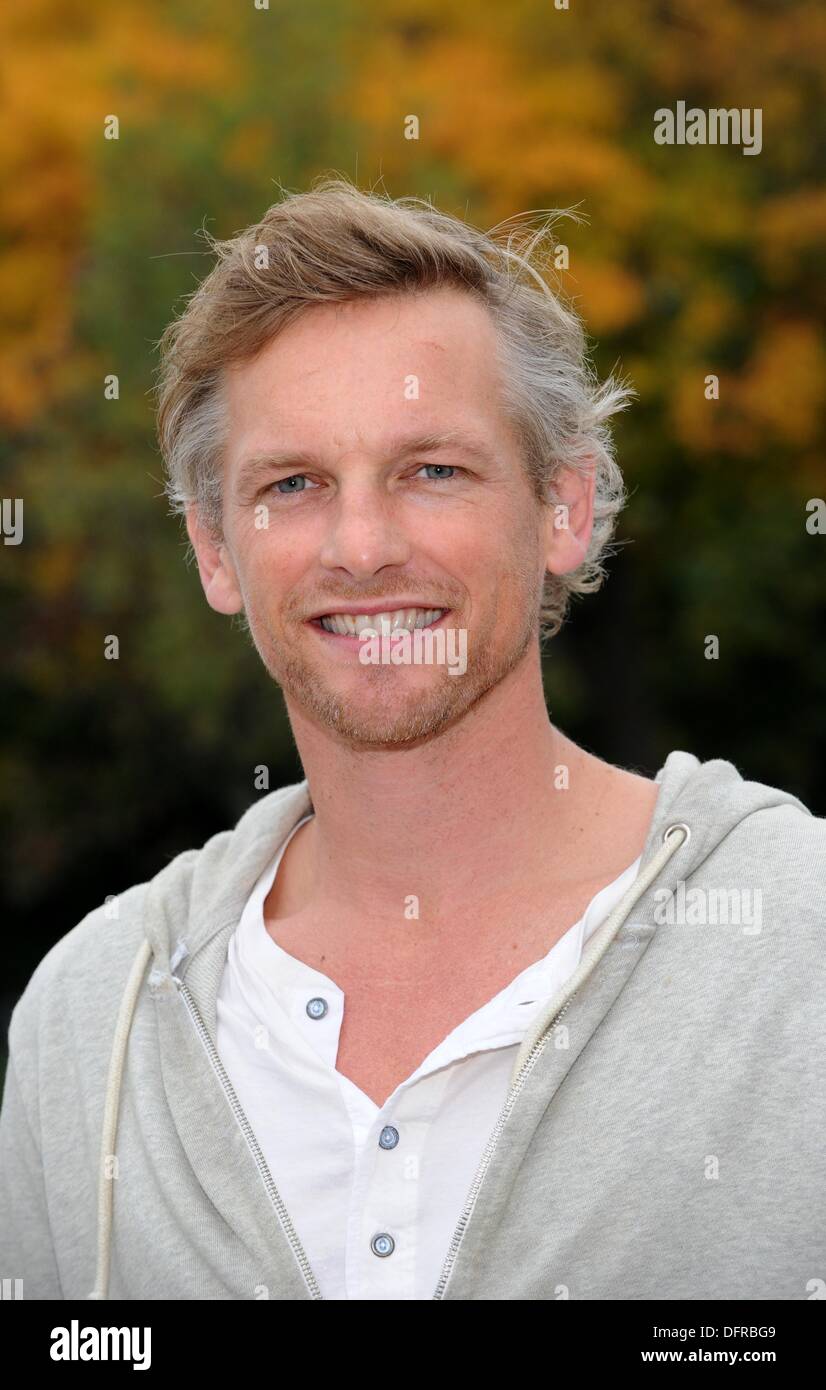Munich, Germany. 08th Oct, 2013. Dutch actor Barry Atsma as David poses ...