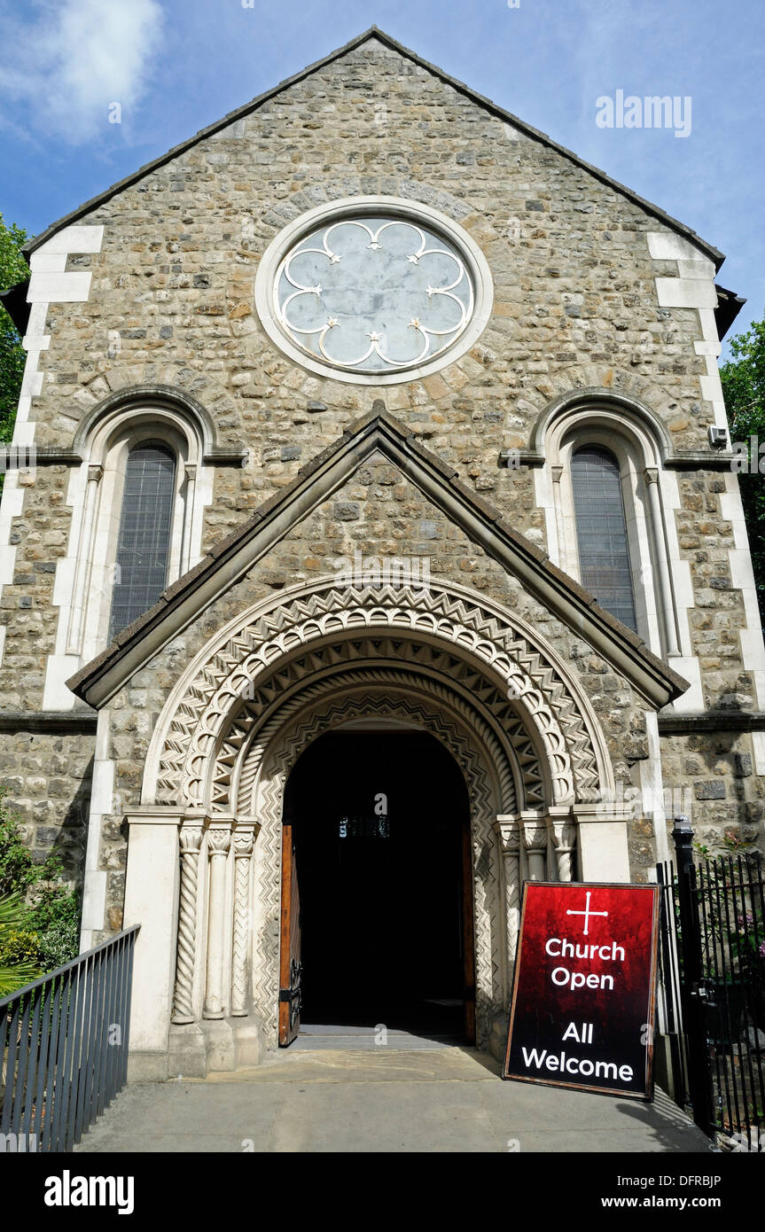 St Pancras Old Church, London Borough of Camden, England, UK Stock ...