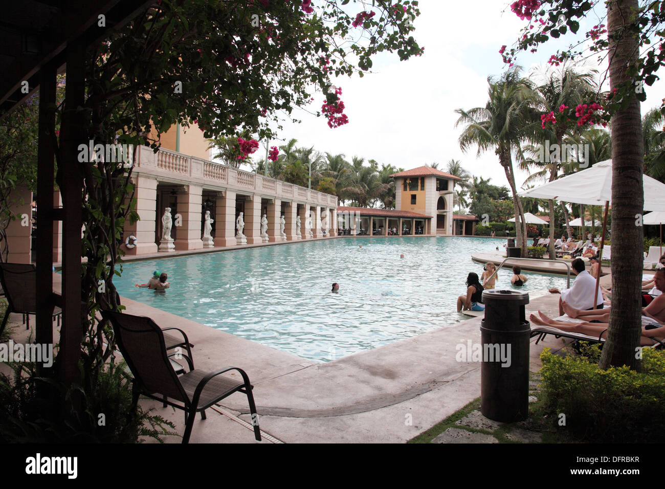 The Biltmore Hotel And Swimming Pool High Resolution Stock Photography ...