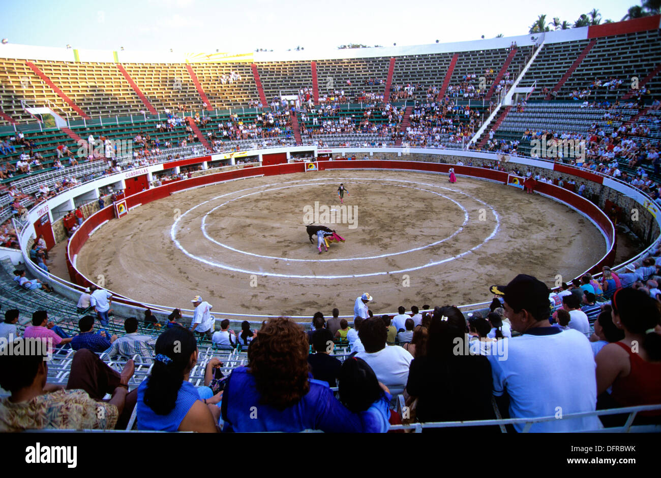 Bullfight, Caletilla Bullring, Acapulco, Mexico Stock Photo - Alamy