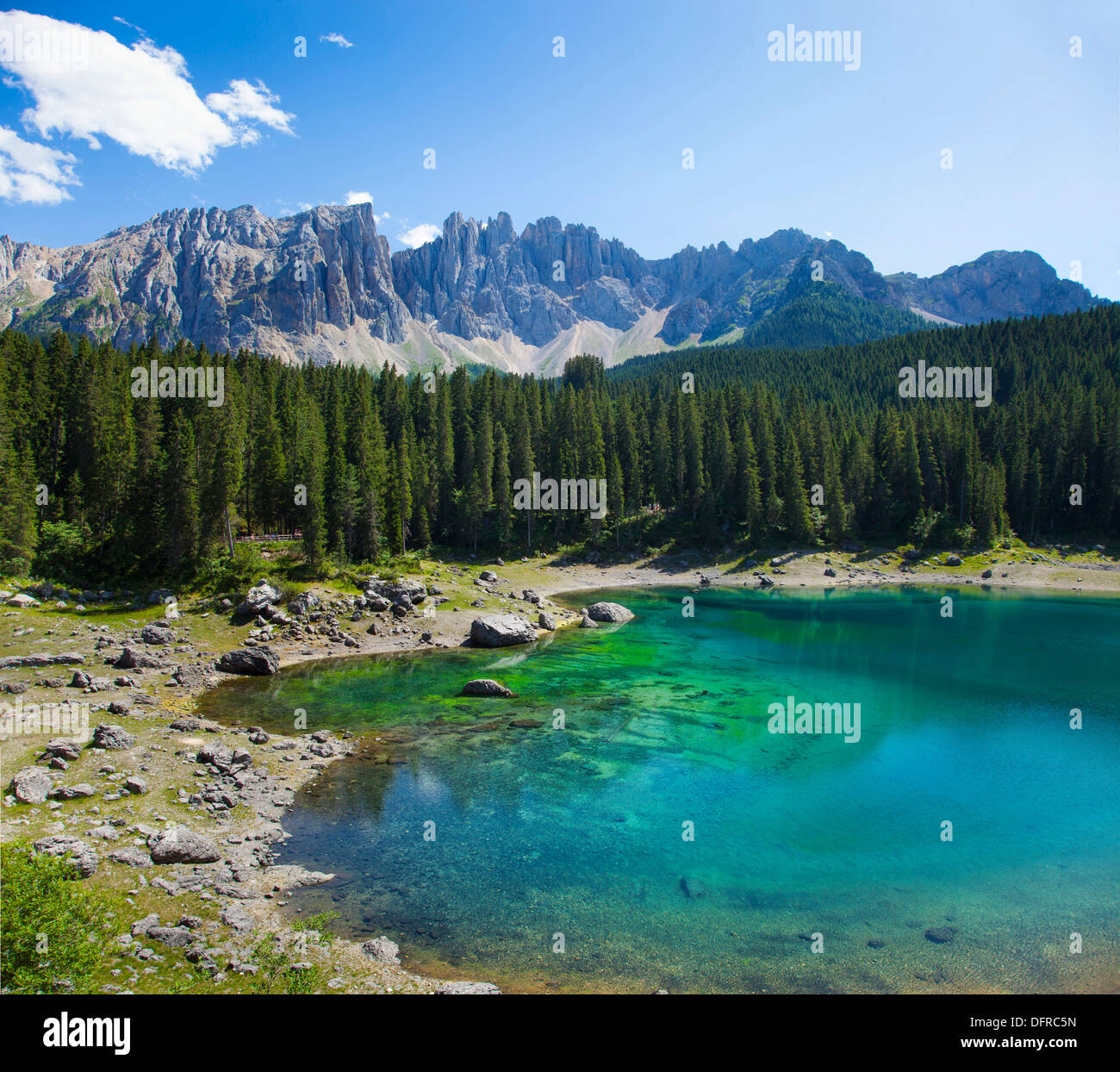 Carezza Lake High Resolution Stock Photography and Images - Alamy