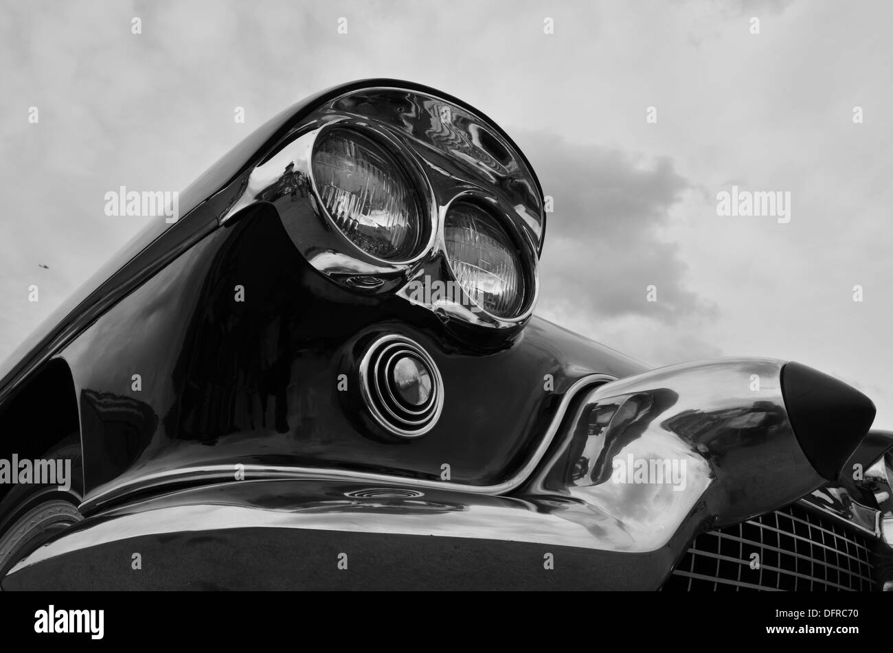 Classic car Black and White Stock Photos & Images - Alamy