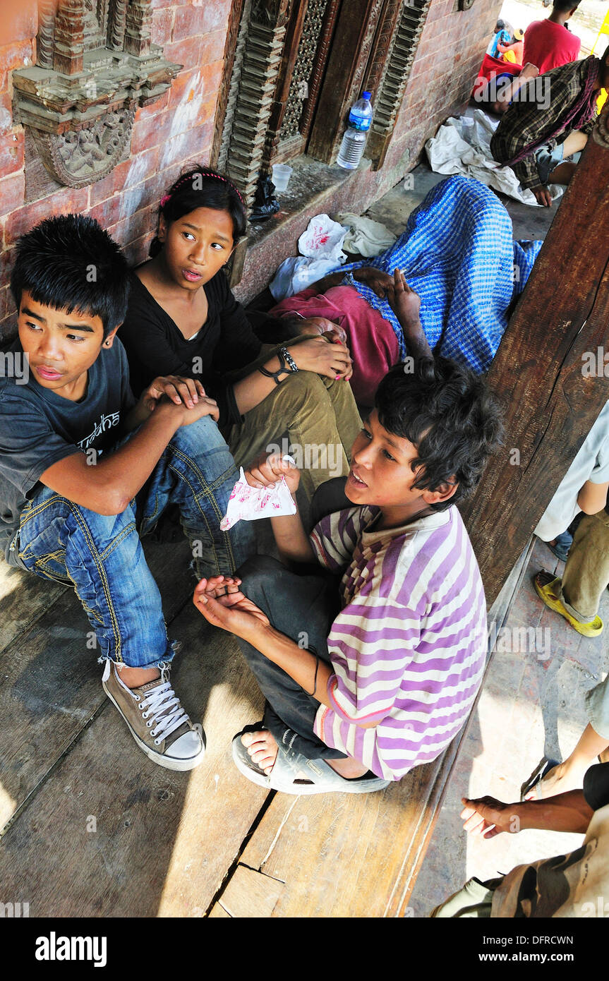 Homeless child nepal hi-res stock photography and images - Alamy