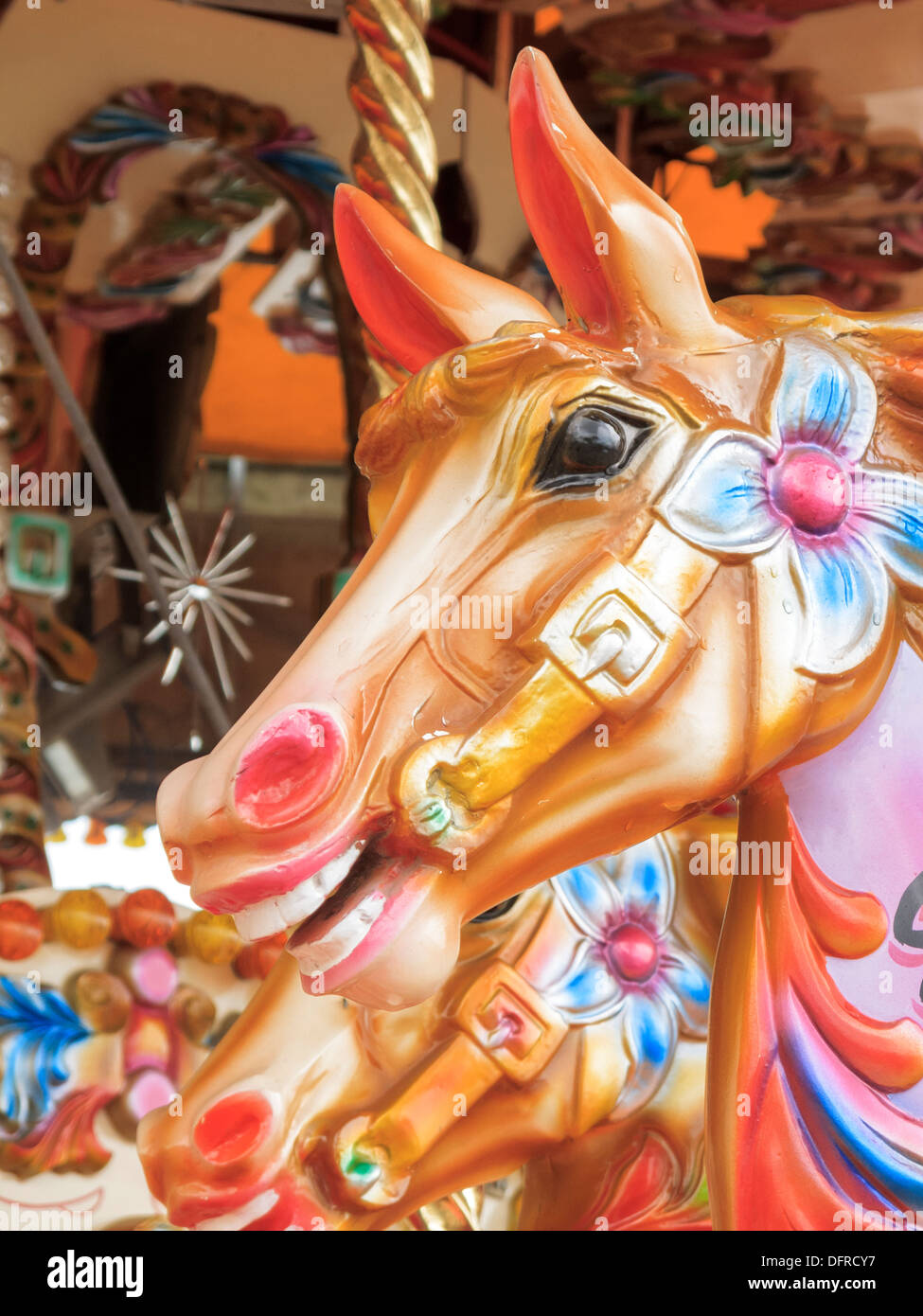 Carousel on waterfront Cardiff Bay Cardiff Wales Stock Photo - Alamy