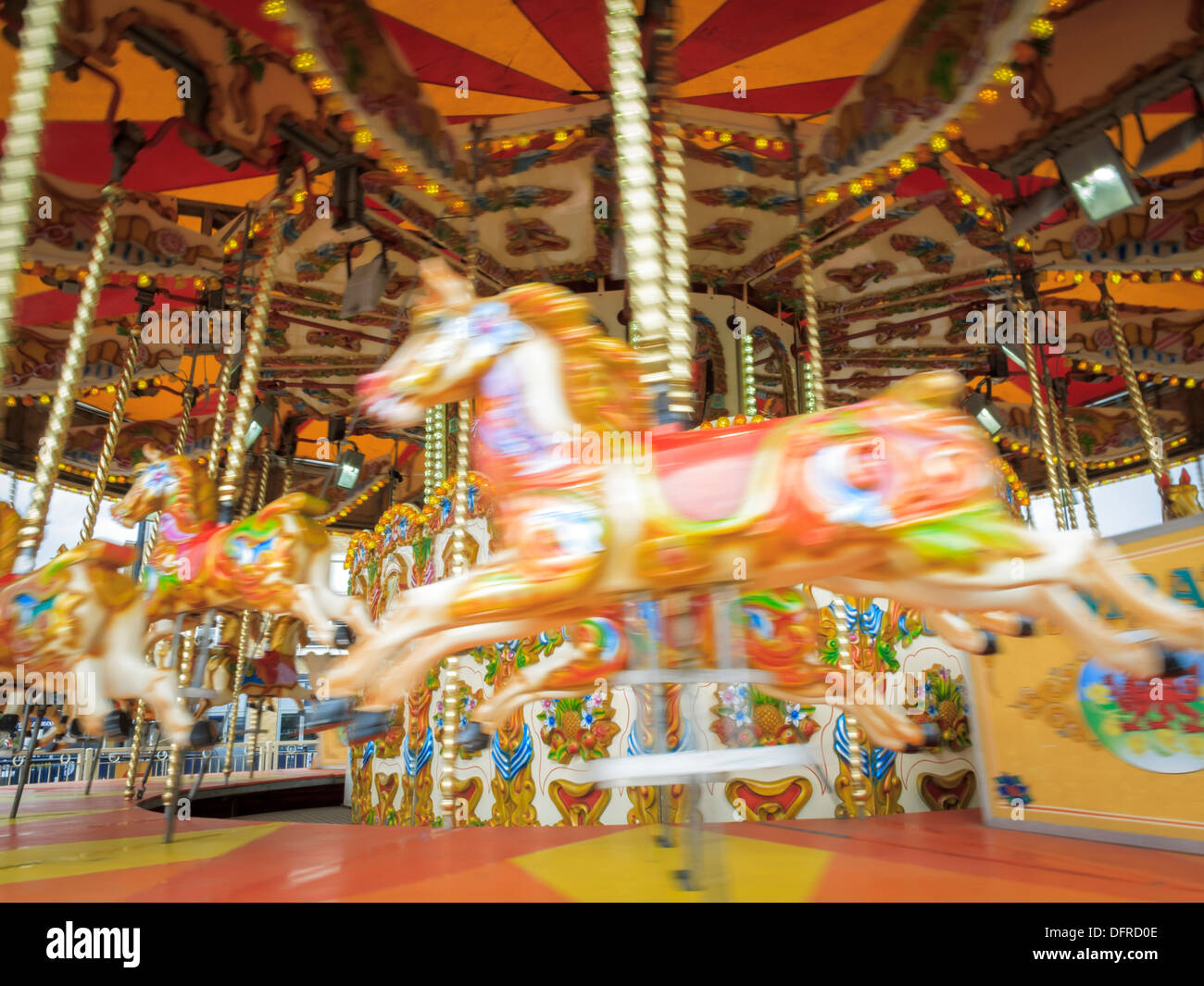 Welsh Carousel High Resolution Stock Photography and Images - Alamy