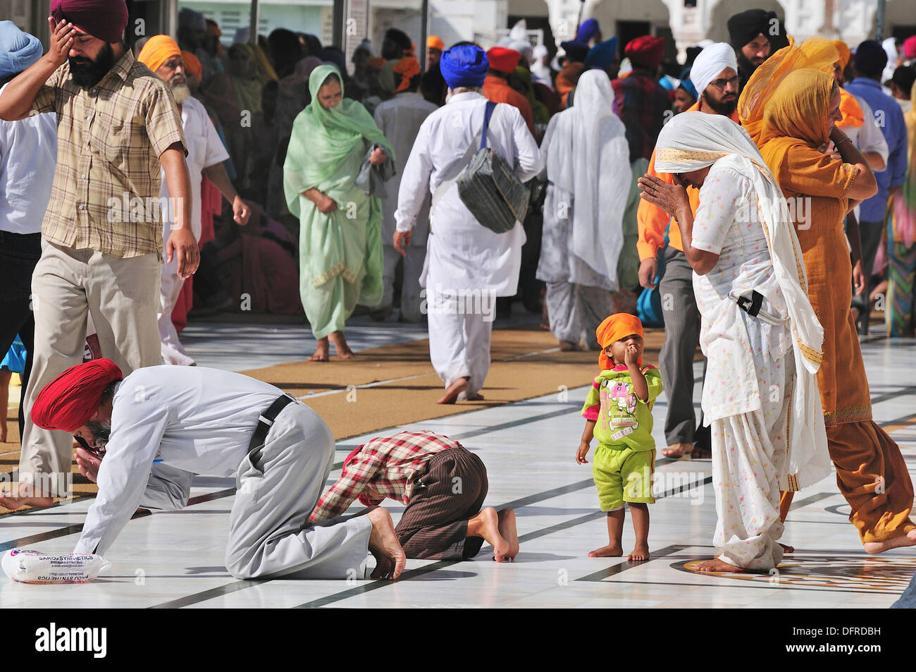 Sikhs Praying