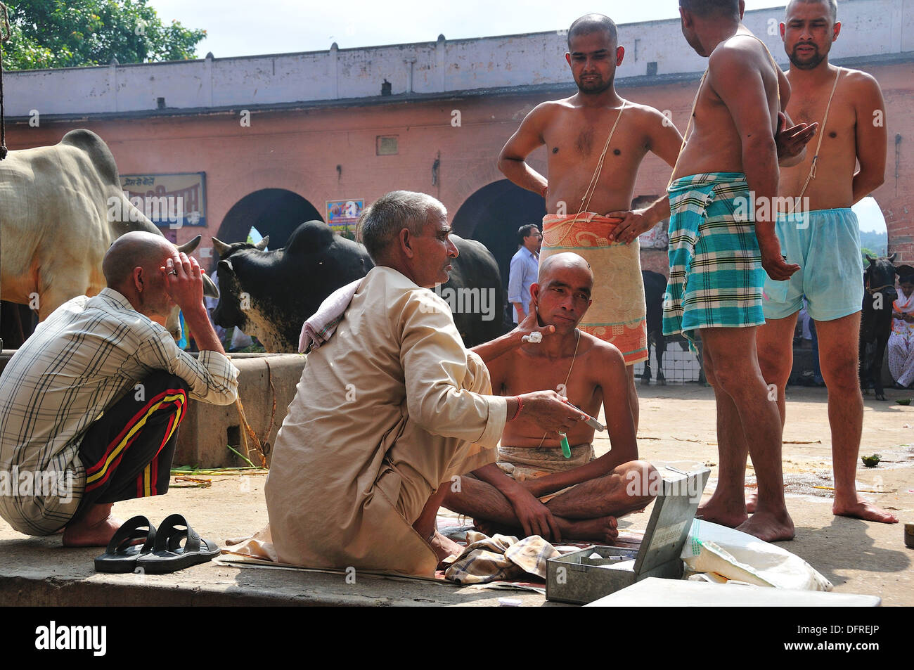 God ghat holly river hi-res stock photography and images - Alamy