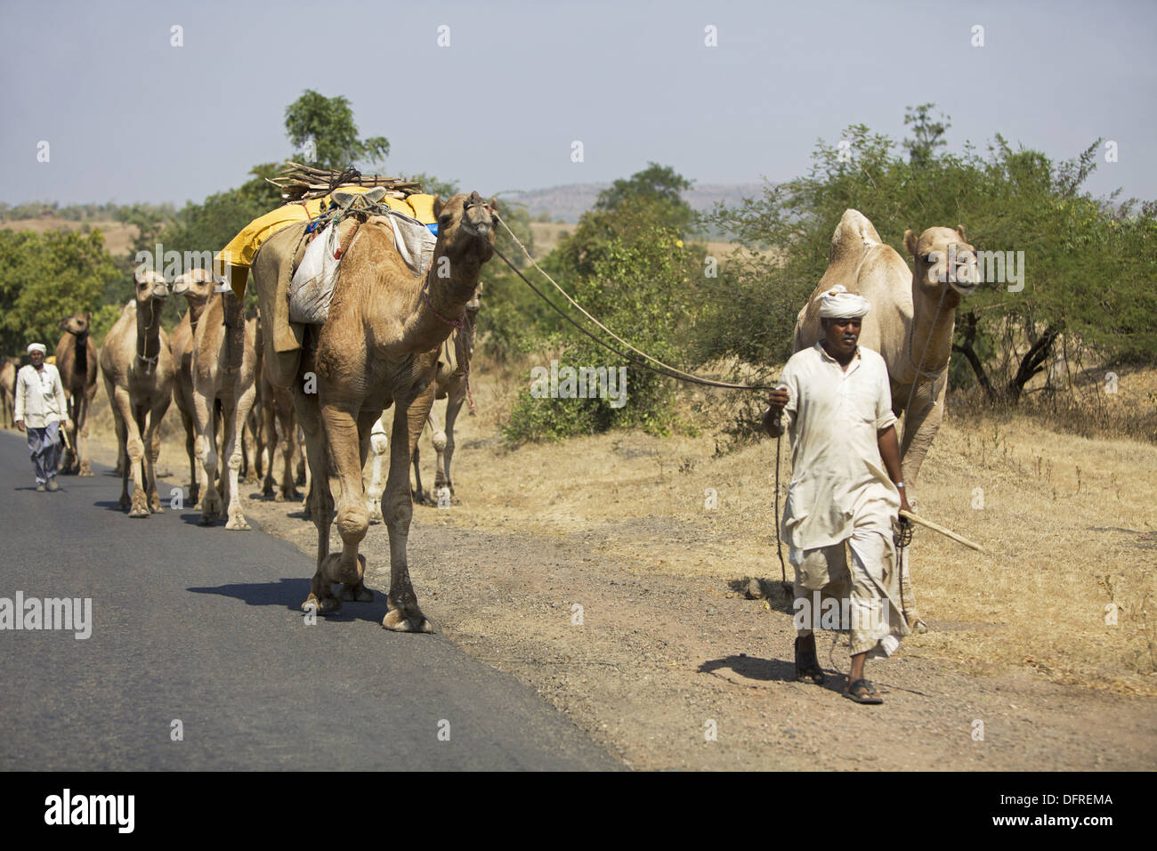 Walking caravan hi-res stock photography and images - Alamy