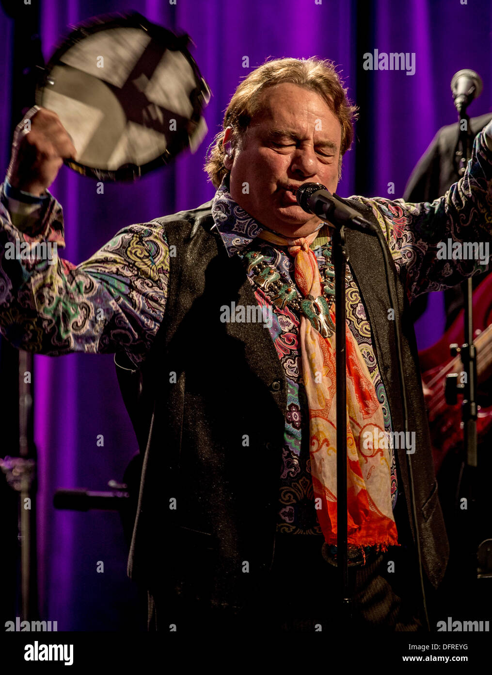 Los Angeles, CA, USA. 7th Oct, 2013.EDDIE BRIGATI of The Rascals ...