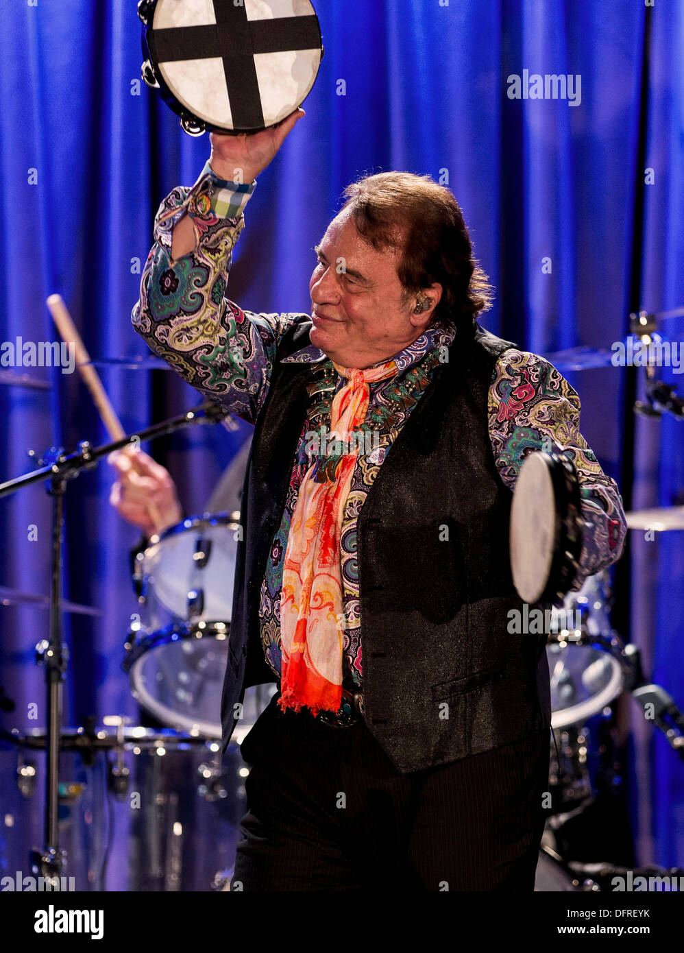 Los Angeles, CA, USA. 7th Oct, 2013.EDDIE BRIGATI of The Rascals ...