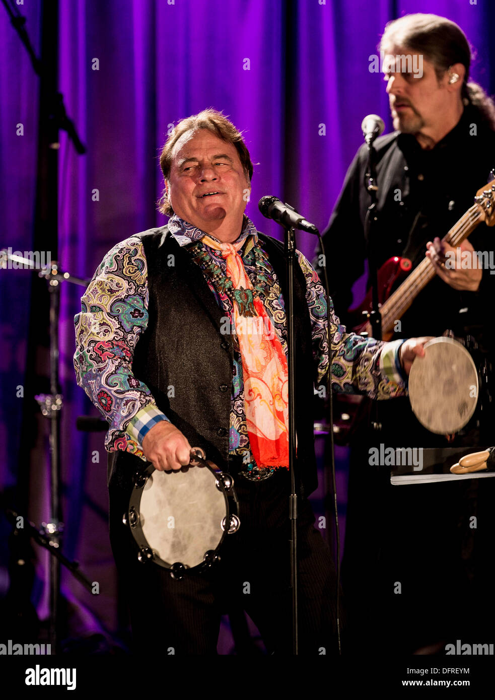 Los Angeles, CA, USA. 7th Oct, 2013.EDDIE BRIGATI of The Rascals ...