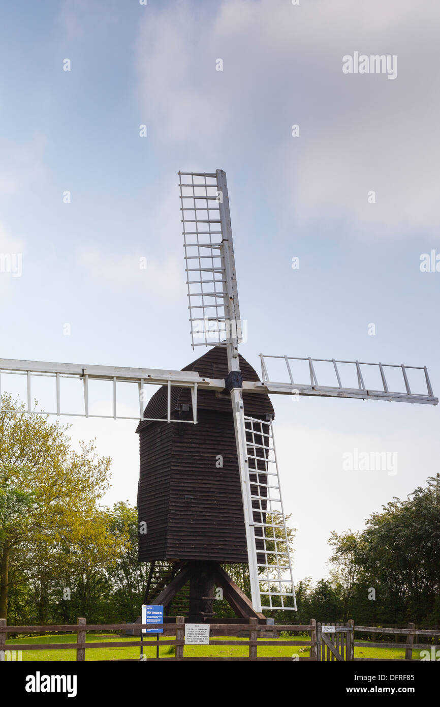 English post mill hi-res stock photography and images - Alamy