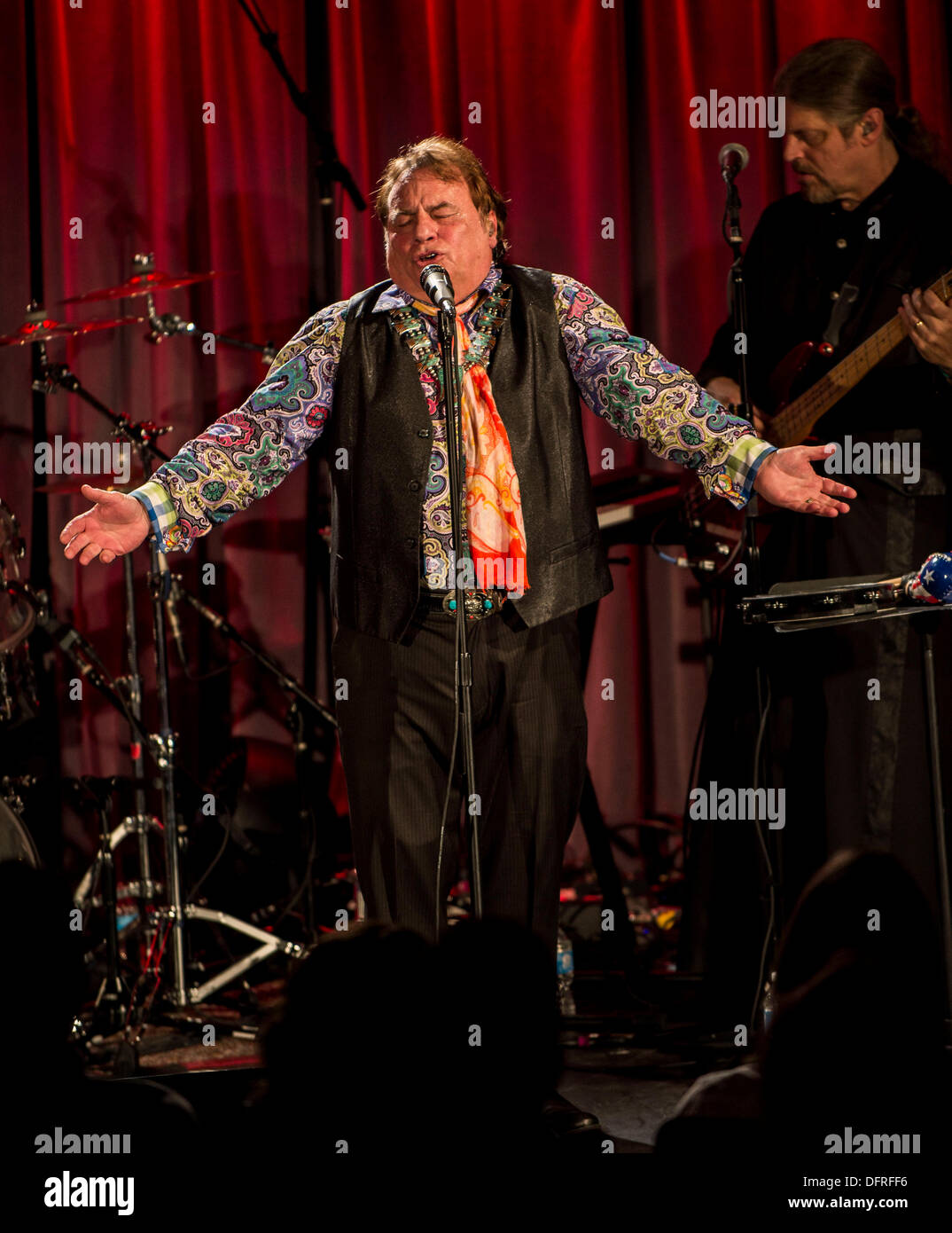 Los Angeles, CA, USA. 7th Oct, 2013.EDDIE BRIGATI of The Rascals ...