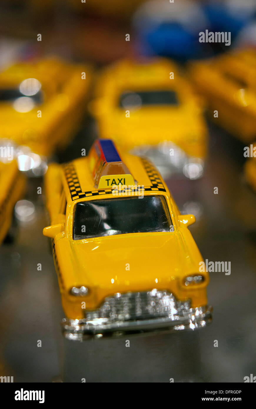 Yellow cab toy hi-res stock photography and images - Alamy