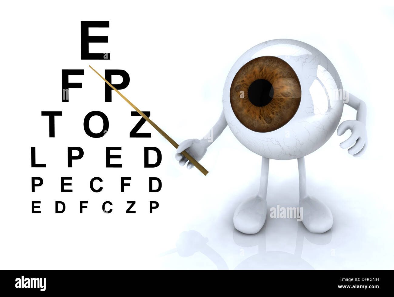 Eyeball arms legs hi-res stock photography and images - Alamy