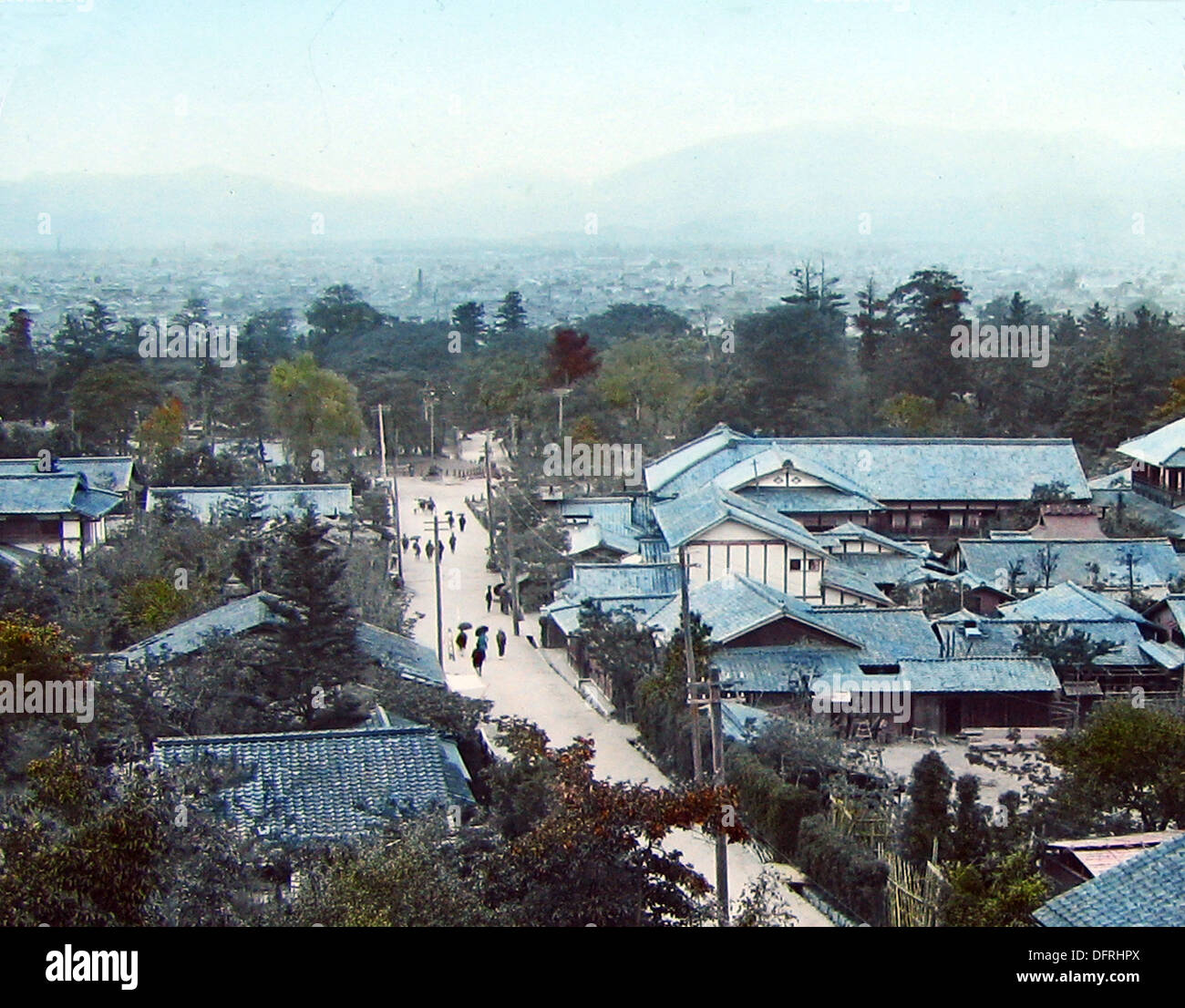 Japan - Kyoto early 1900s Stock Photo - Alamy