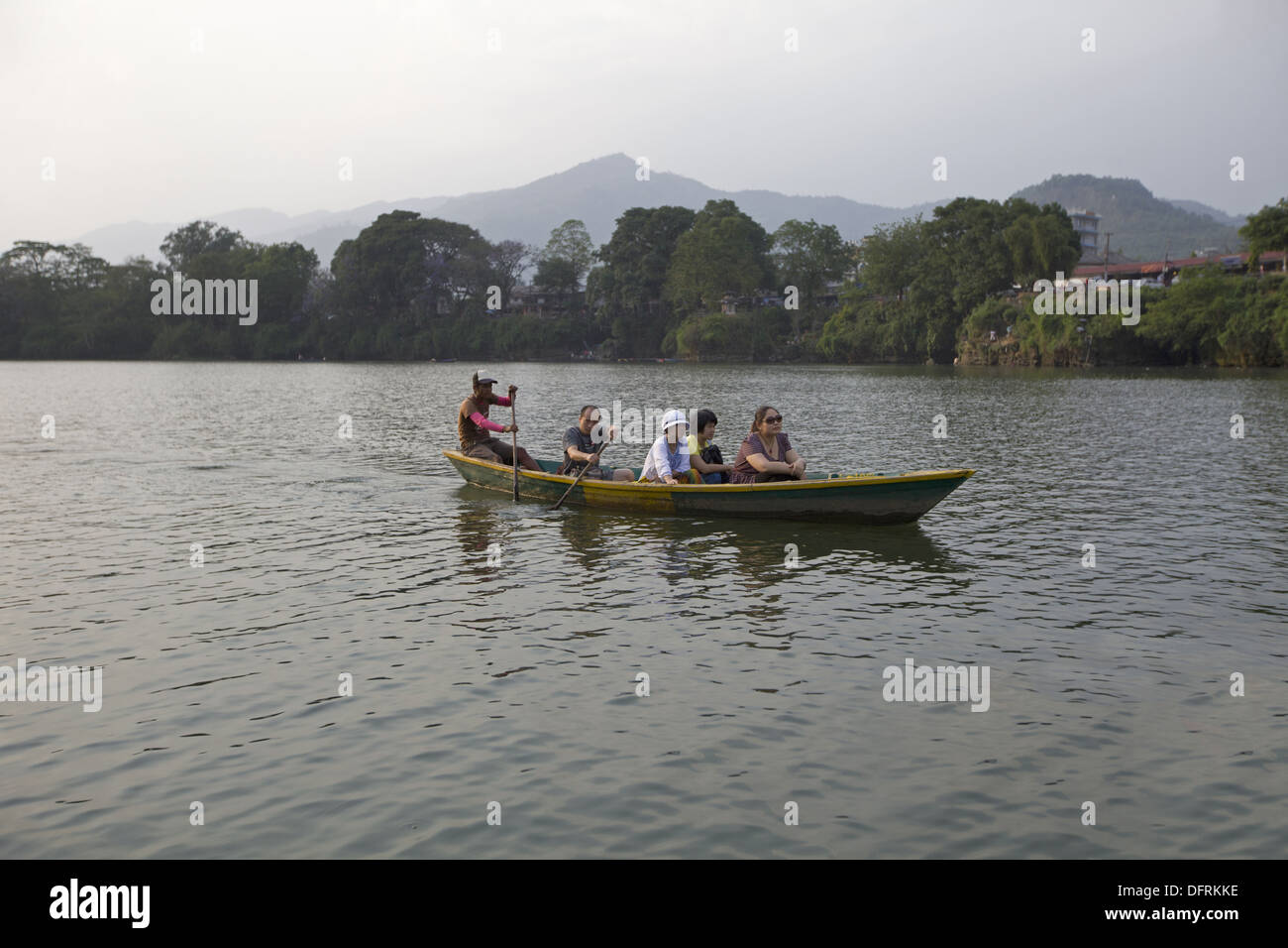 Nepal pokhara travel nature mountain hi-res stock photography and ...