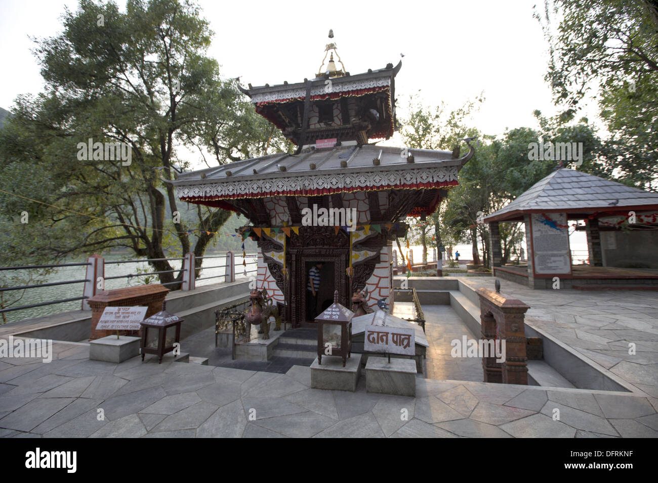 Temple tal barahi island temple hi-res stock photography and images - Alamy