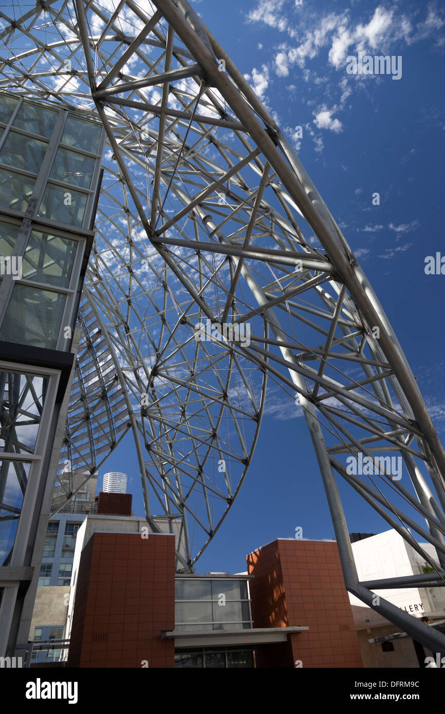 Rooftop of new San Diego Central Library building Stock Photo - Alamy