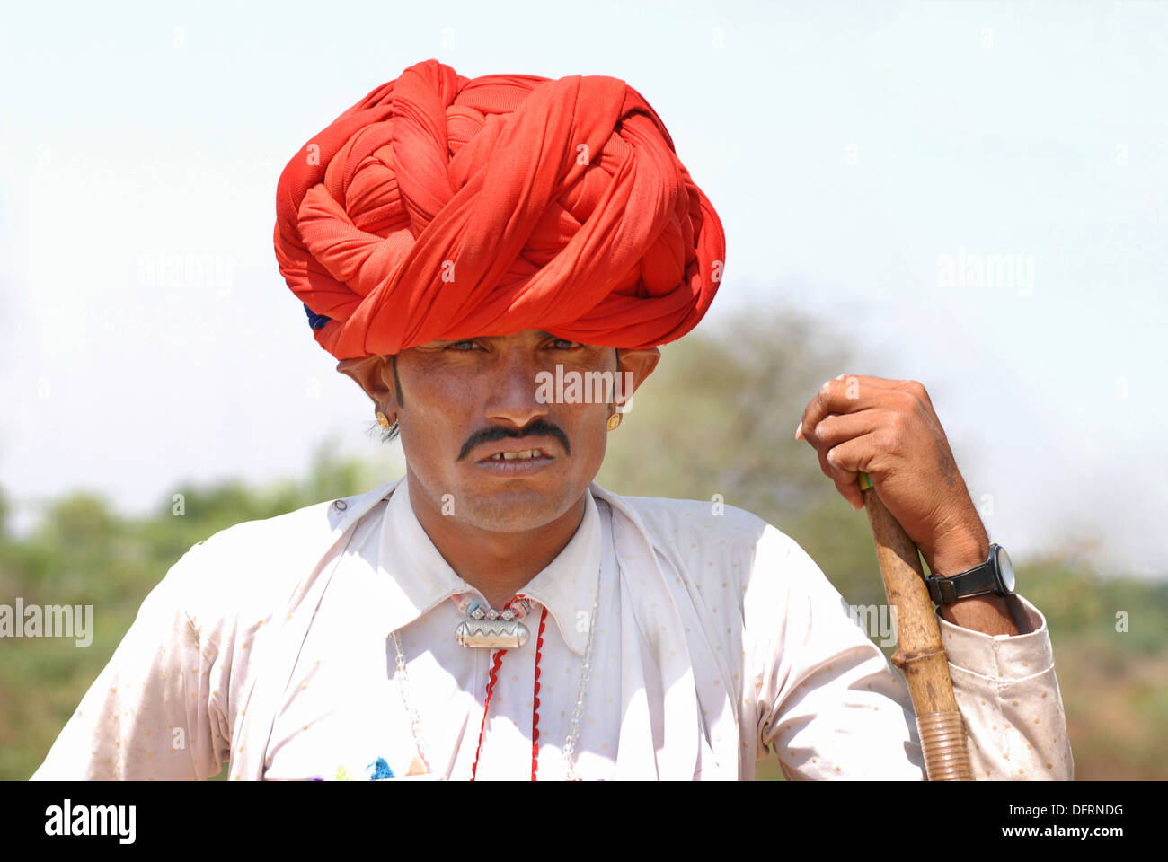 Rajasthani men dress hi-res stock photography and images - Alamy