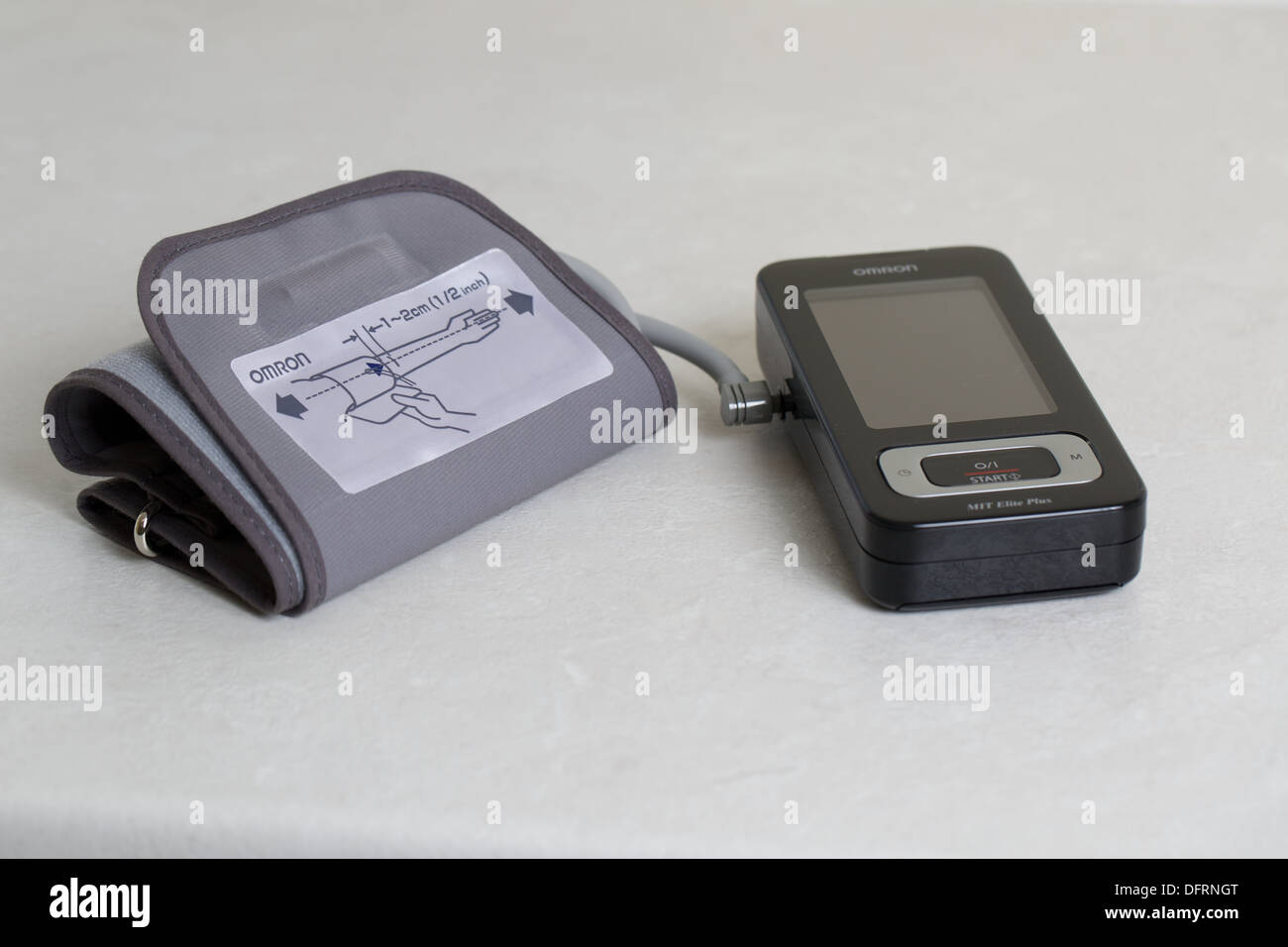 Blood pressure monitoring equipment in a GP surgery Stock Photo - Alamy