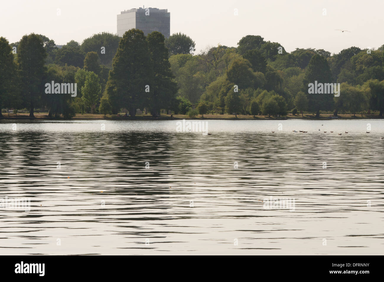 Silhouette town reflection landscape hi-res stock photography and ...