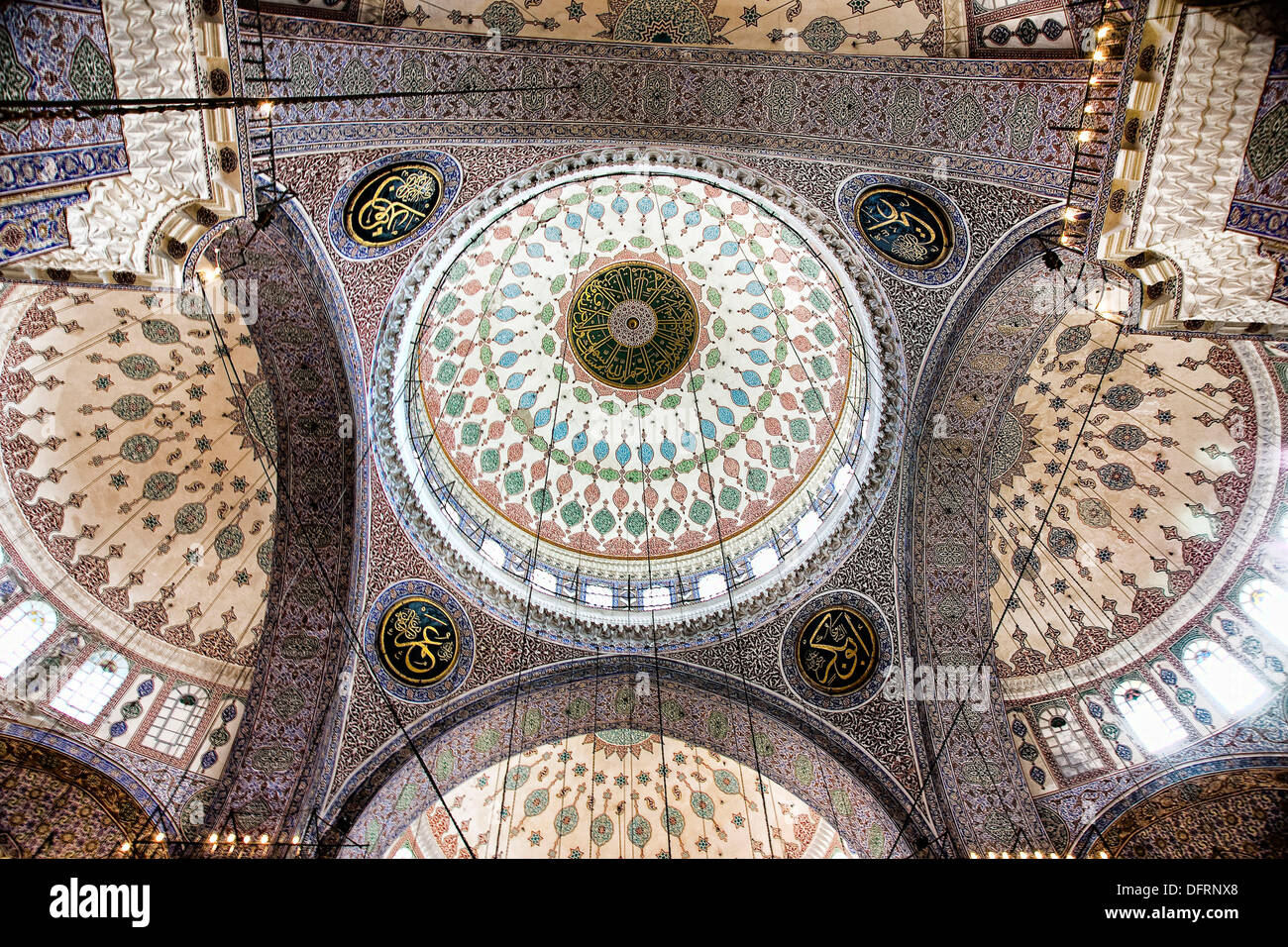 Interior domes new mosque mosque hi-res stock photography and images ...