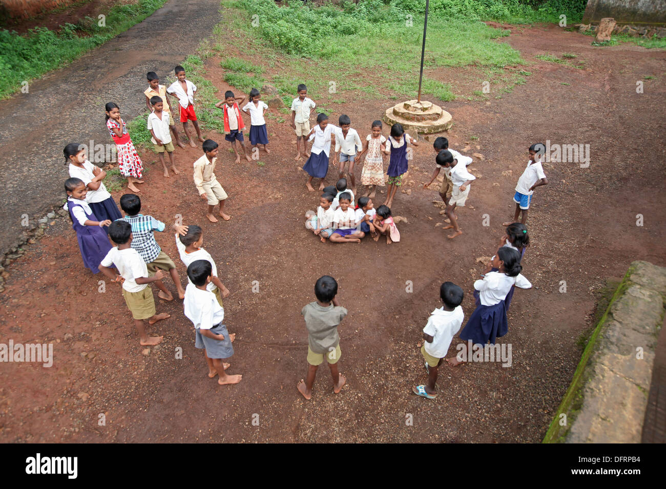 Playing school children india hi-res stock photography and images - Alamy