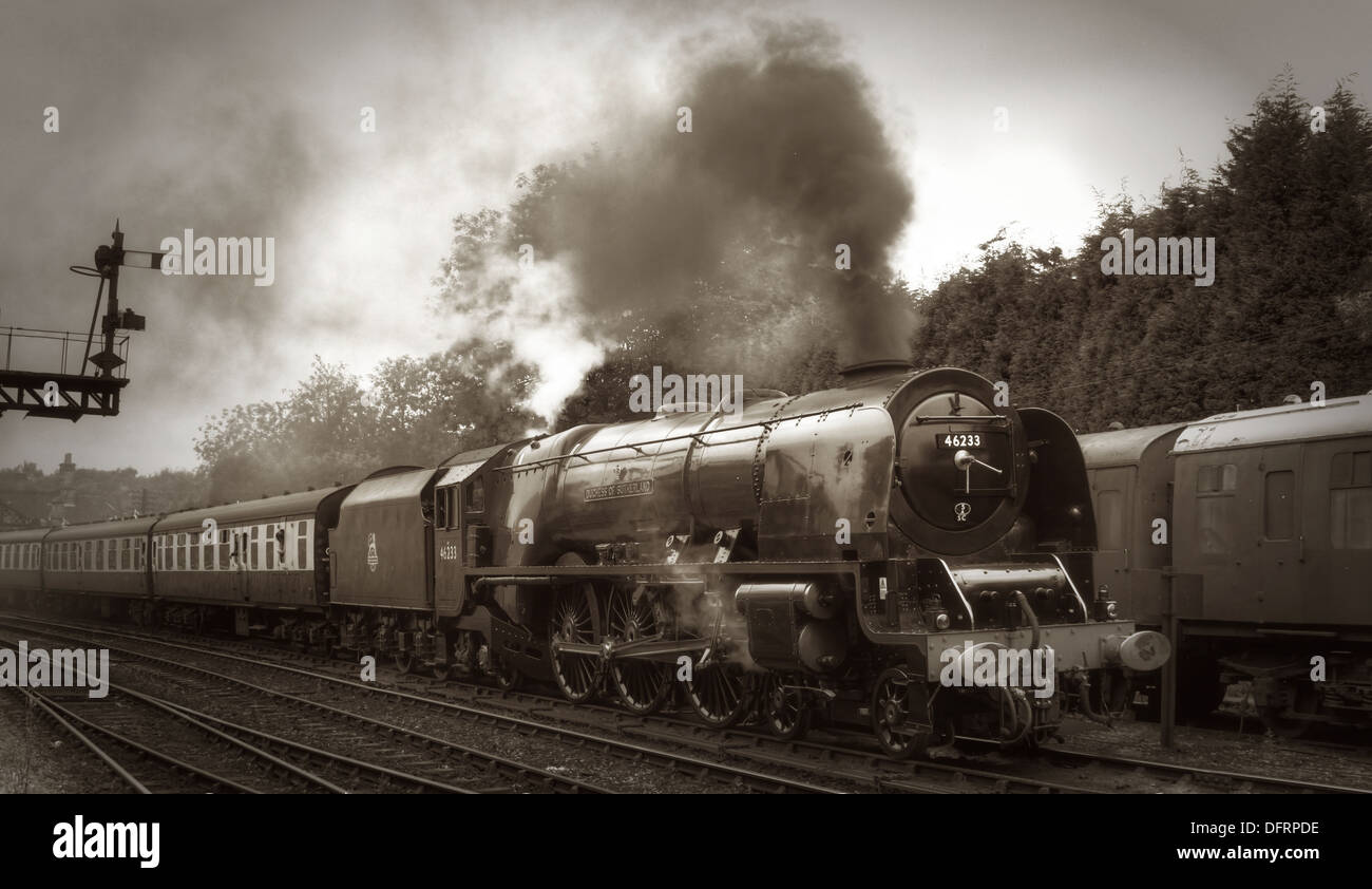 Duchess of sutherland train hi-res stock photography and images - Alamy