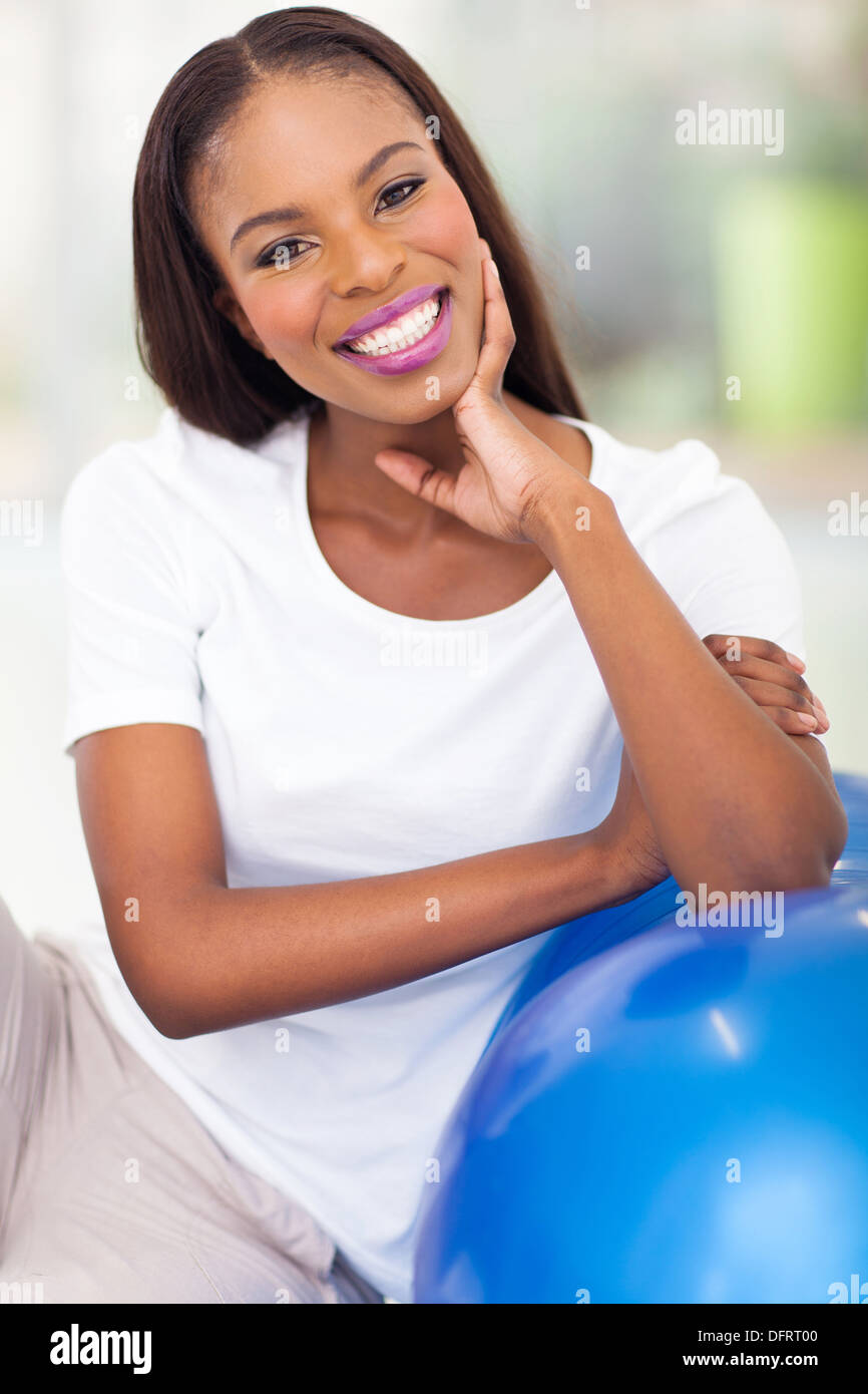 African american woman fitness hi-res stock photography and images - Alamy