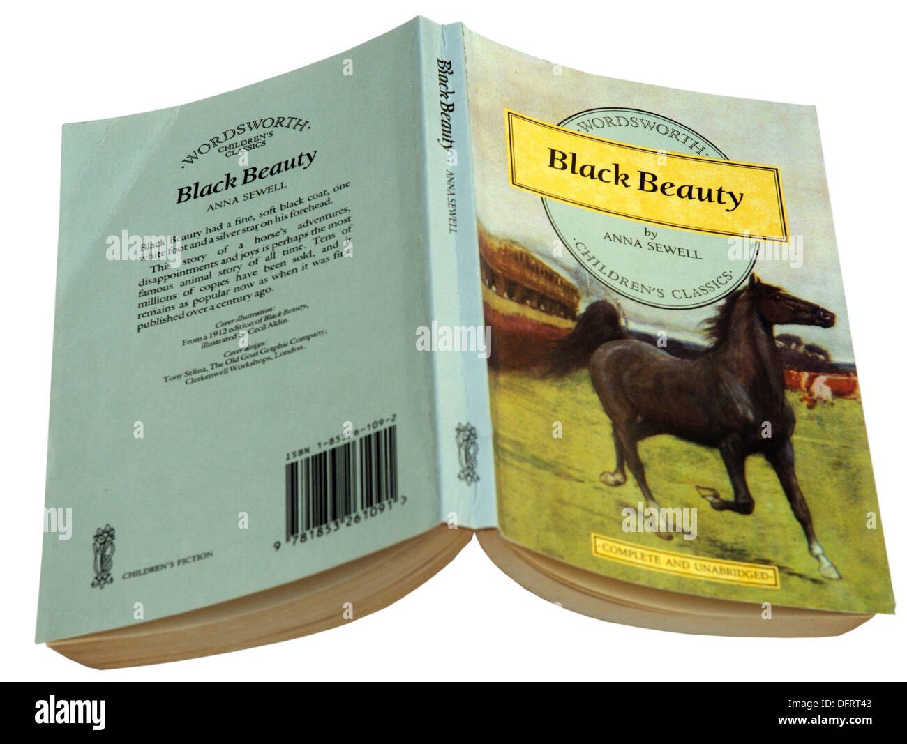 Black beauty book cover hi-res stock photography and images - Alamy