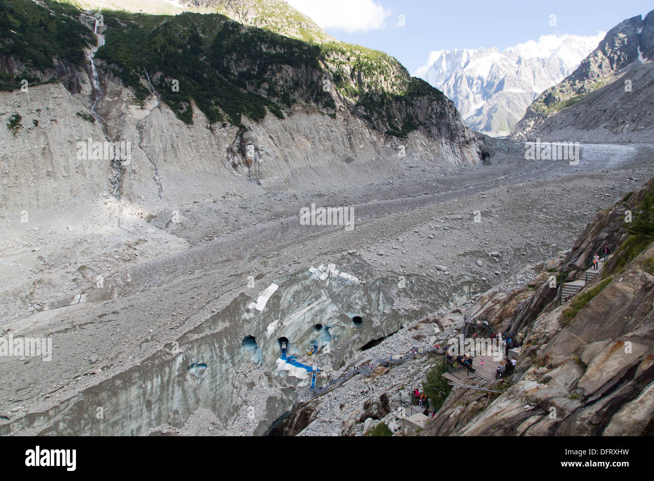 Mer de glace glacier railway hi-res stock photography and images - Alamy