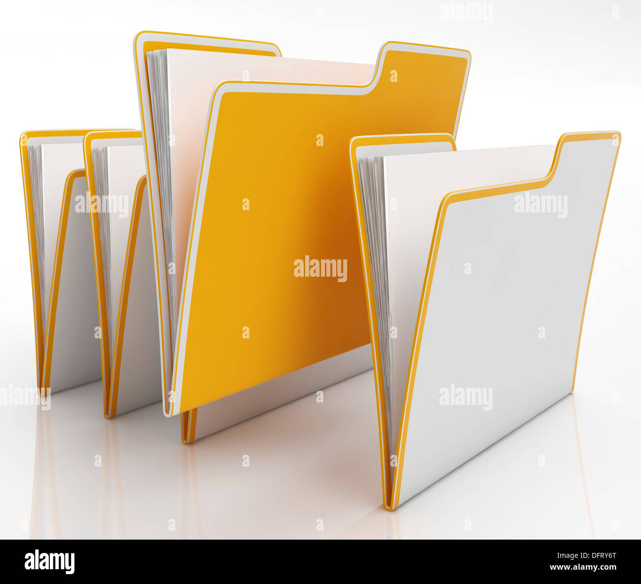Files Shows Organising Documents Filing And Paperwork Stock Photo - Alamy