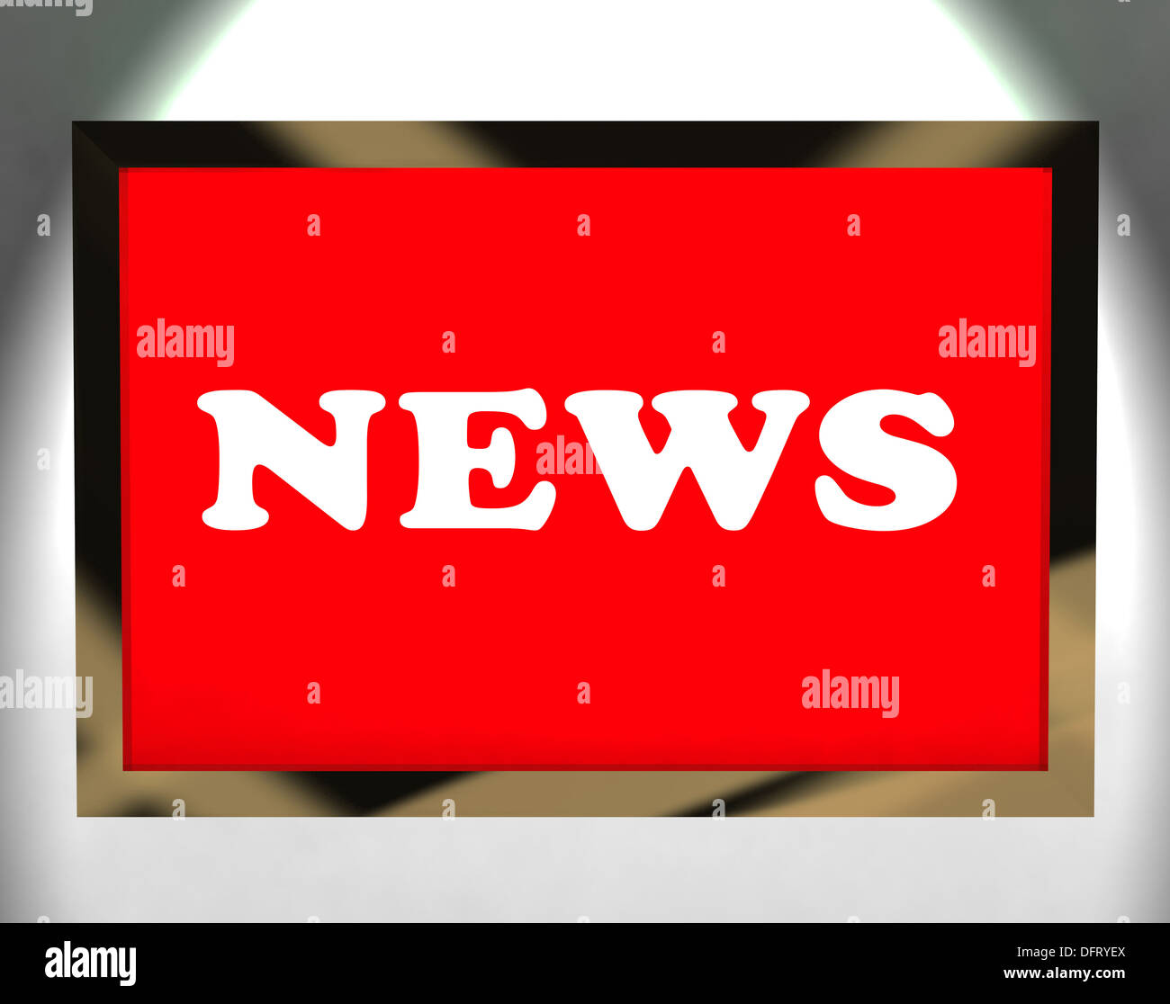 Media newspaper hi-res stock photography and images - Alamy