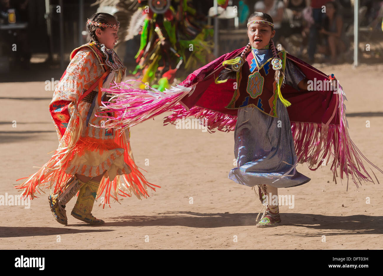 Native American Children Dancing