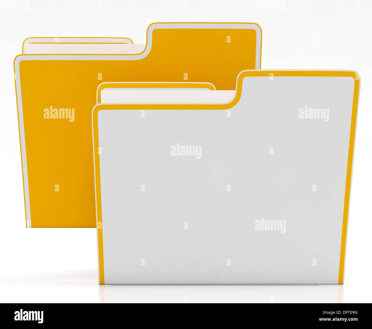 Files Showing Organising Documents Filing And Paperwork Stock Photo - Alamy